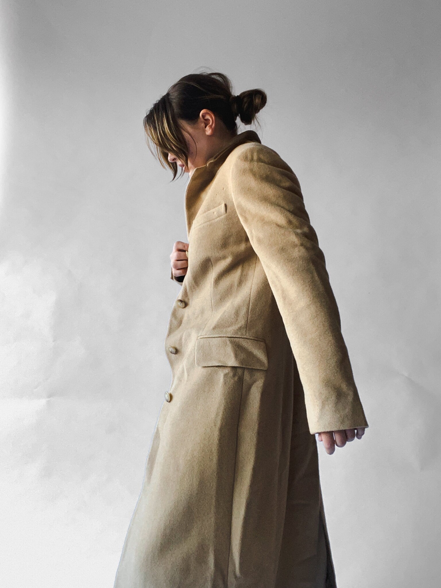 Vintage Camel Walker Coat by Ralph Lauren | Shop THRILLING