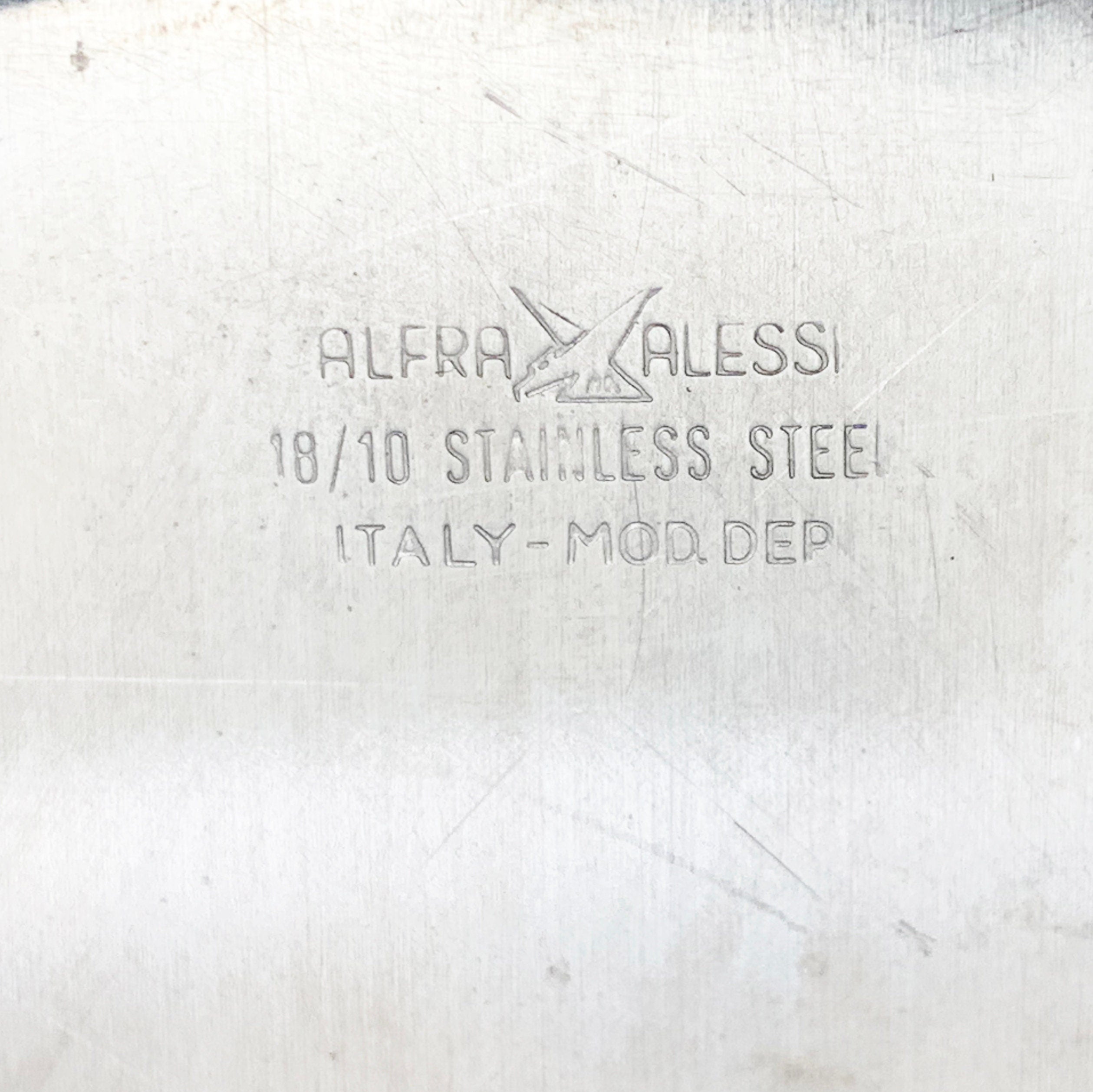 Vintage Alfra Alessi Stainless Steel Oversized Platter Tray | Shop ...