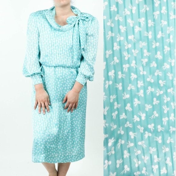 Vintage Umbra for Parnes Feinstein Bow Novelty Print Pattern 70s 80s ...