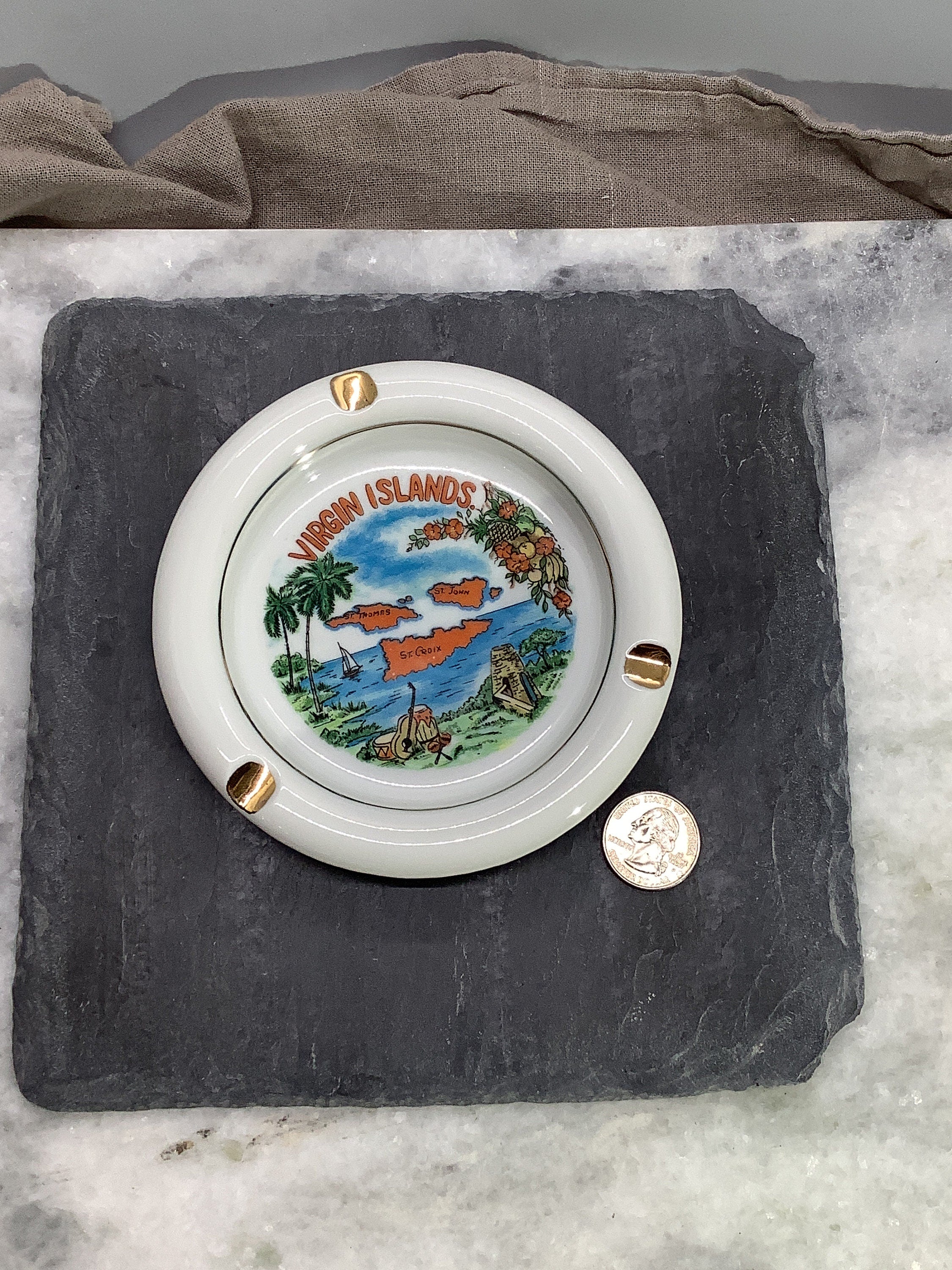 Vintage Virgin Islands Ashtray | Shop THRILLING