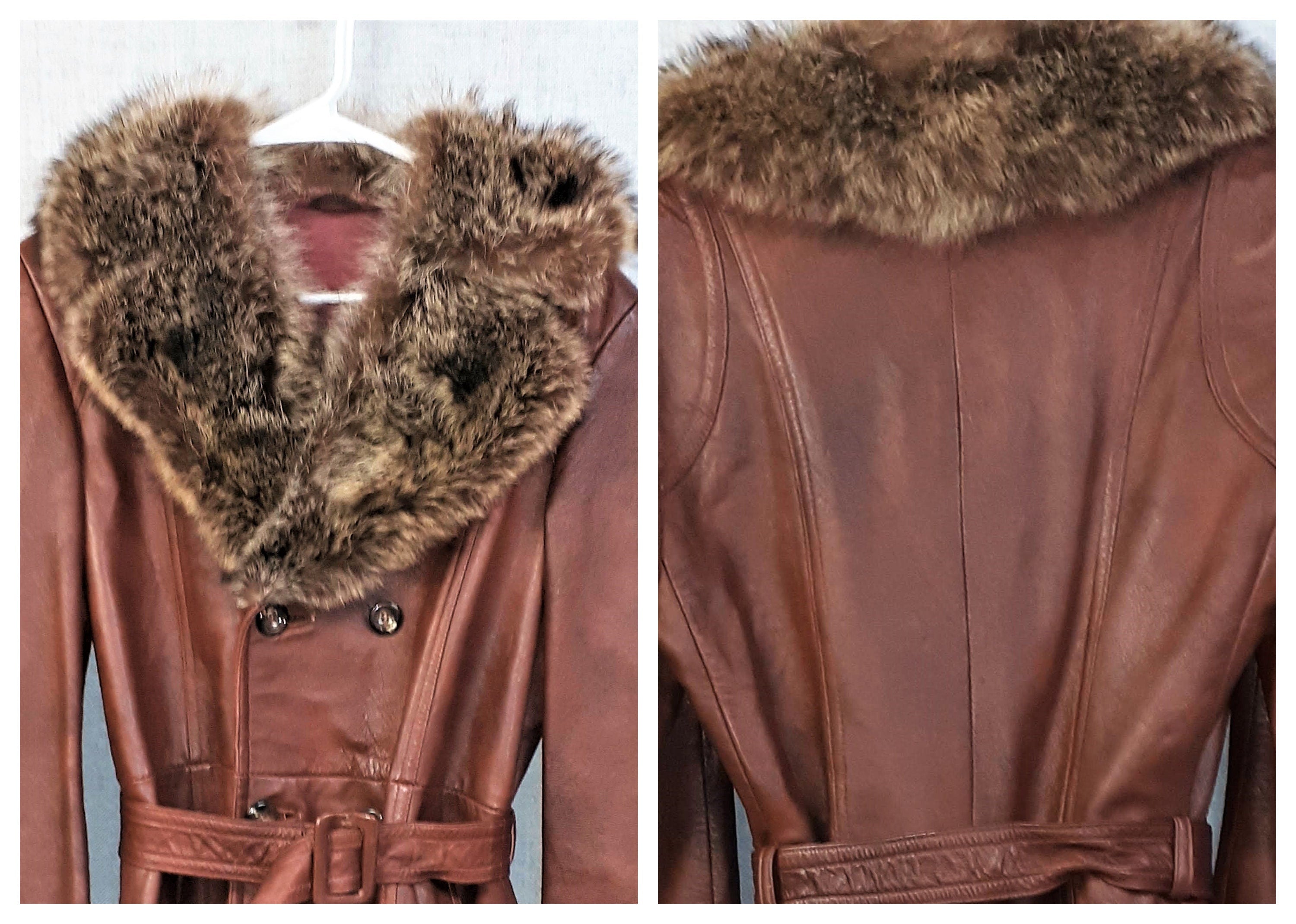 Vintage 60s/70s Stunning Mens Lambskin And Fur Pimp Jacket By 70s ...