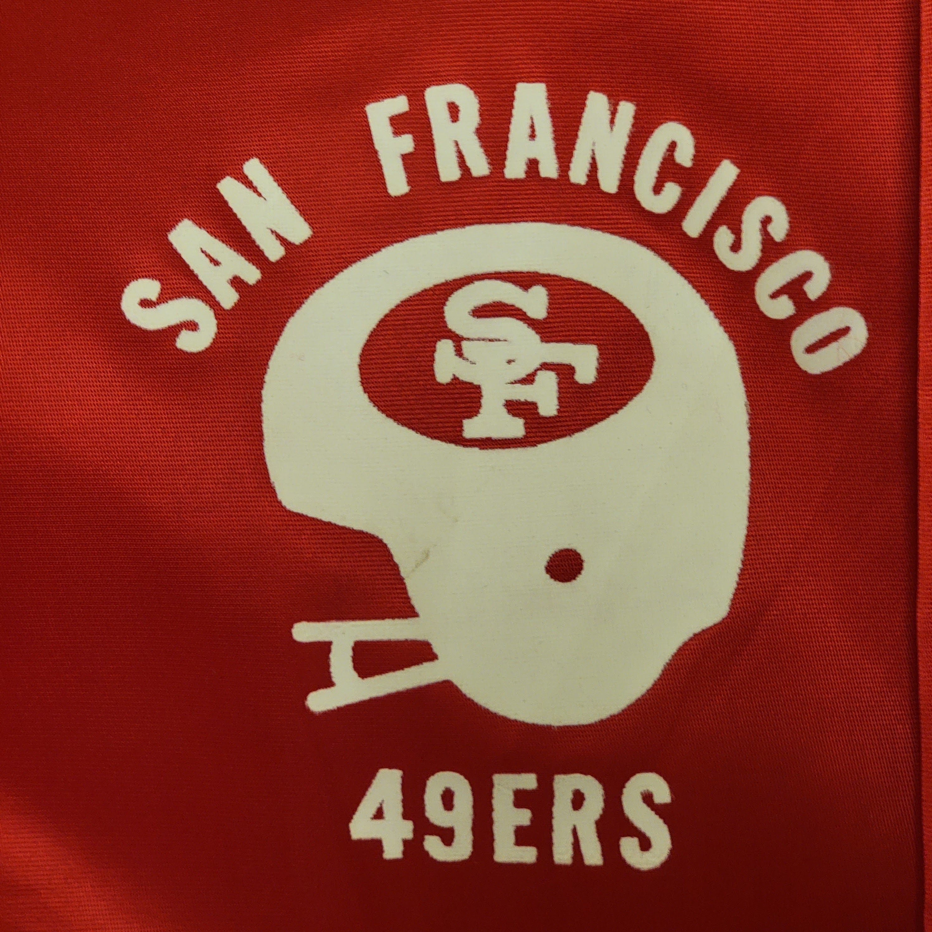 Vintage San Francisco 49ers 80s Wilson Coach's Satin Jacket | Shop ...