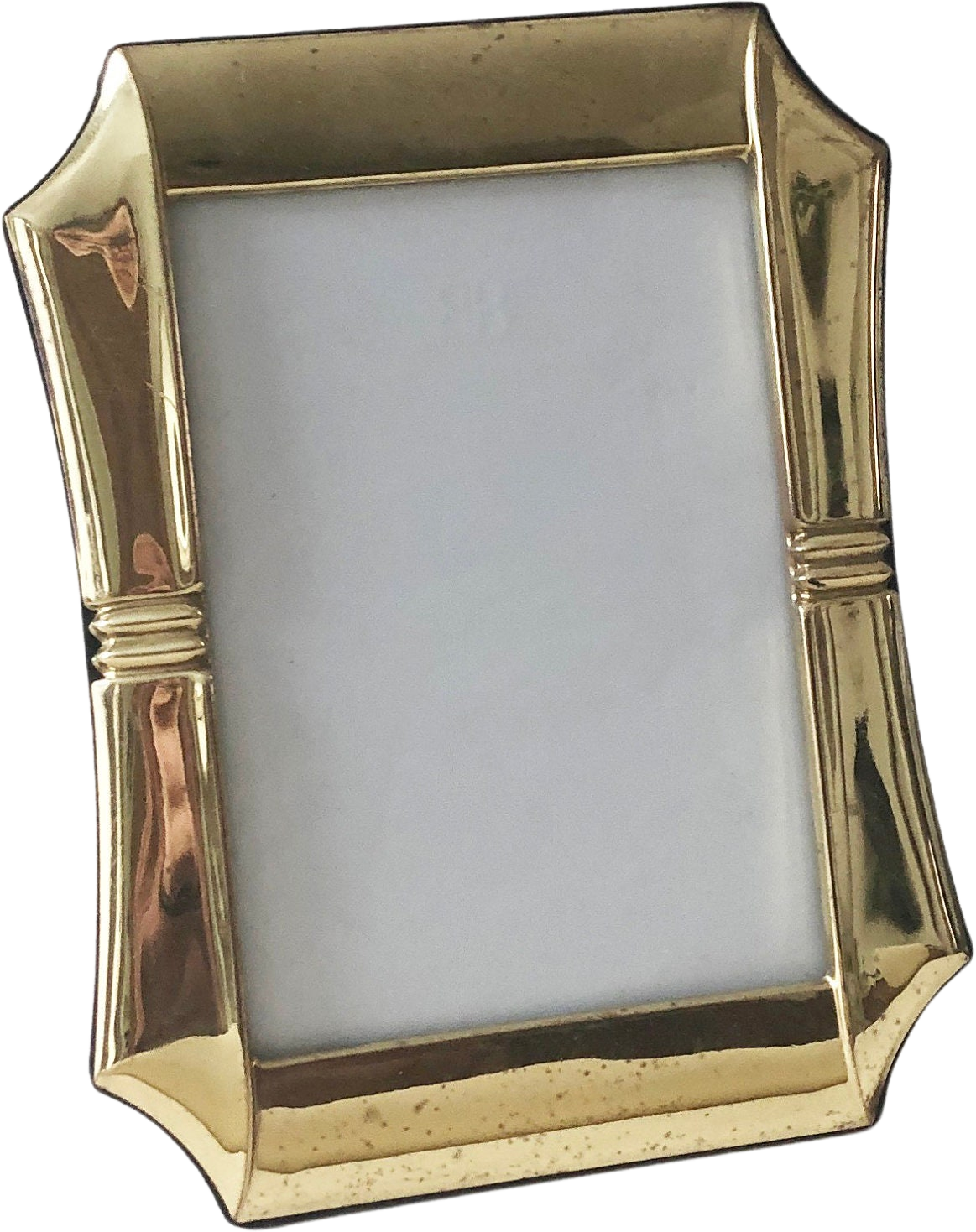 Vintage Brass Modern 80s Picture Frame | Shop THRILLING
