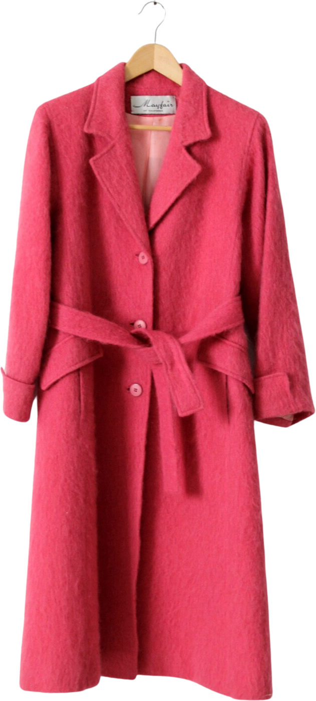 Vintage Mayfair Pink Wool Coat by Mayfair of California | Shop THRILLING