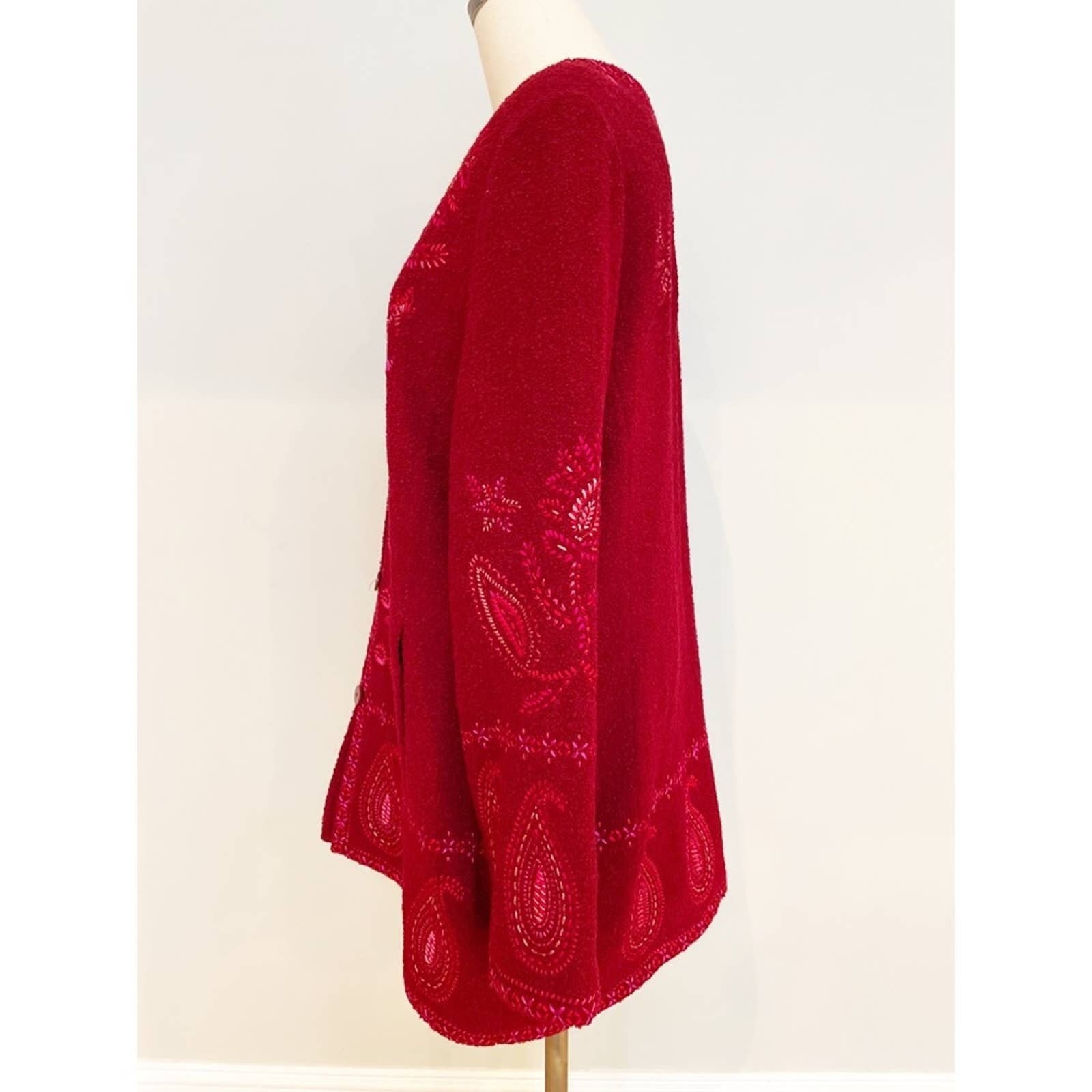 Vintage Linea by Louis Dell'orio Embroidered Wool Coat by Linea | Shop ...