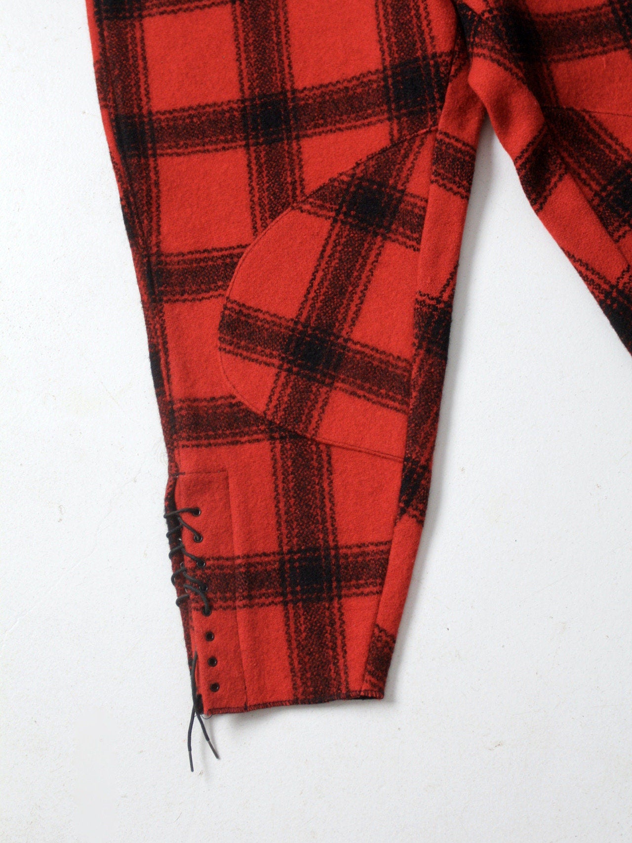 Vintage Western Field Red Plaid Wool Hunting Pants | Shop THRILLING