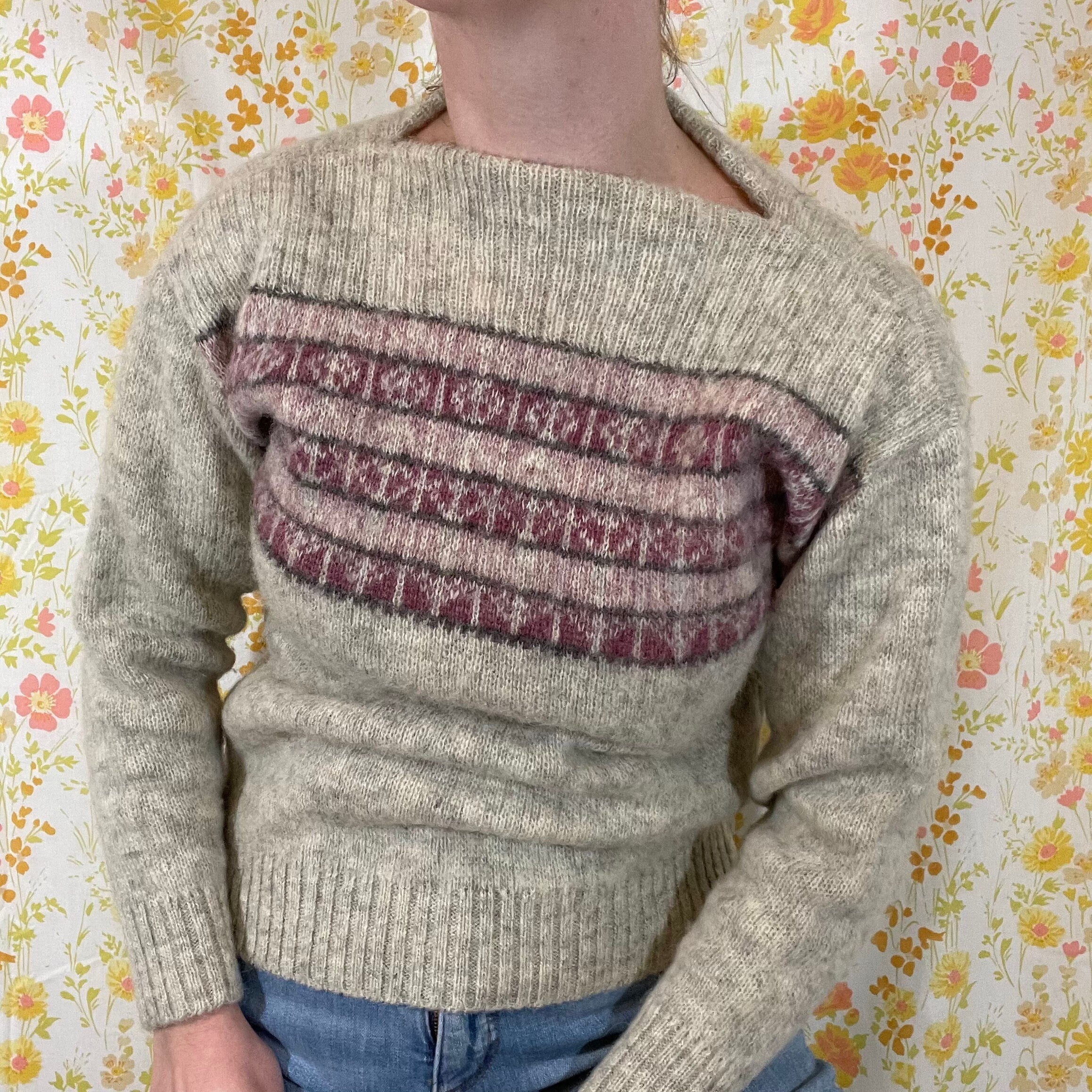 Vintage Wool Sweater by Samband of Iceland | Shop THRILLING