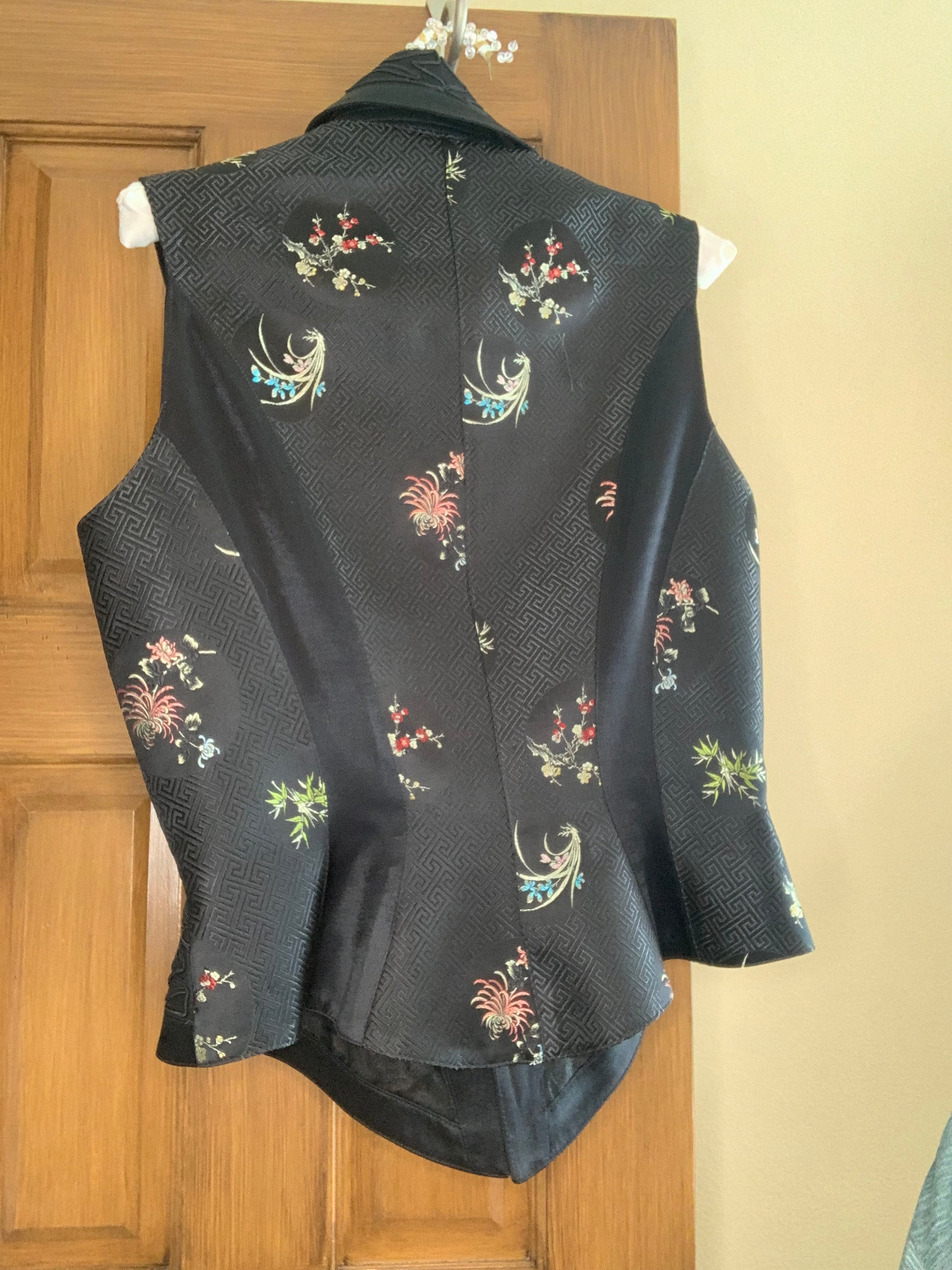 Vintage Late 90s Satin Asian Style Vest | Shop THRILLING