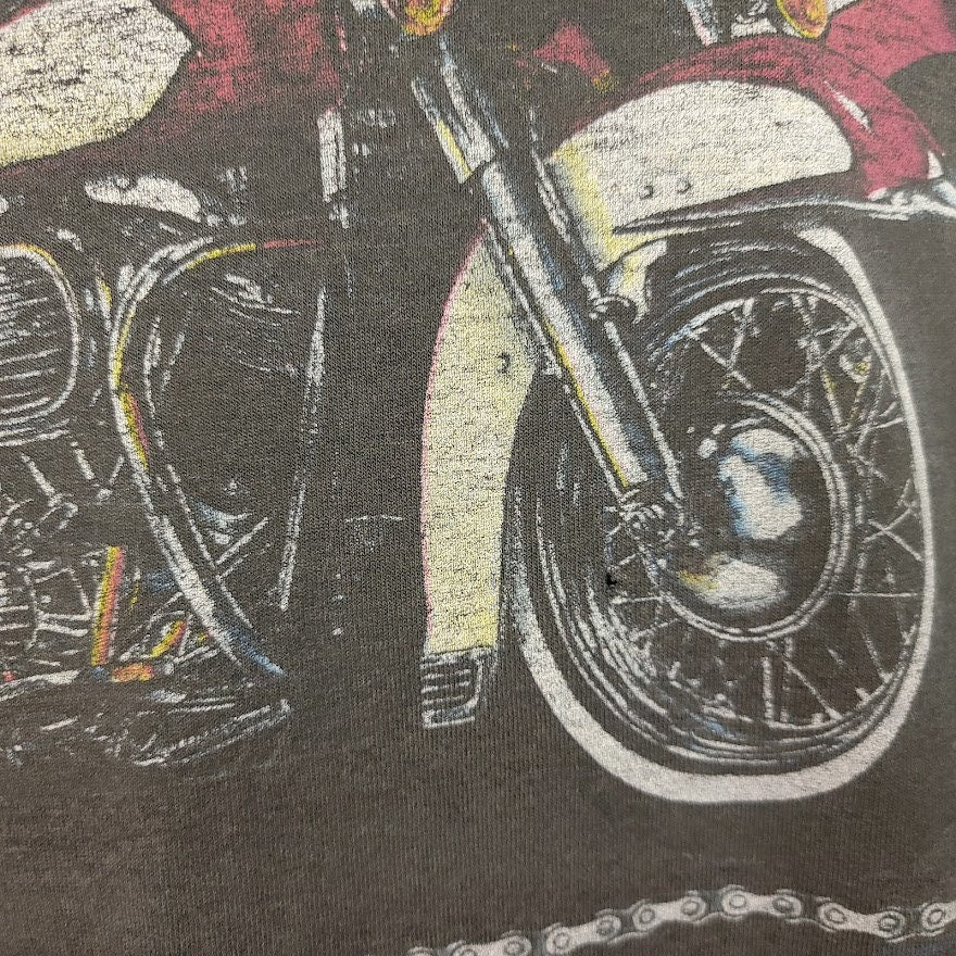 Harley Davidson Engine T-Shirt Vintage 90s Shovelhead Cut Off Sleeves ...