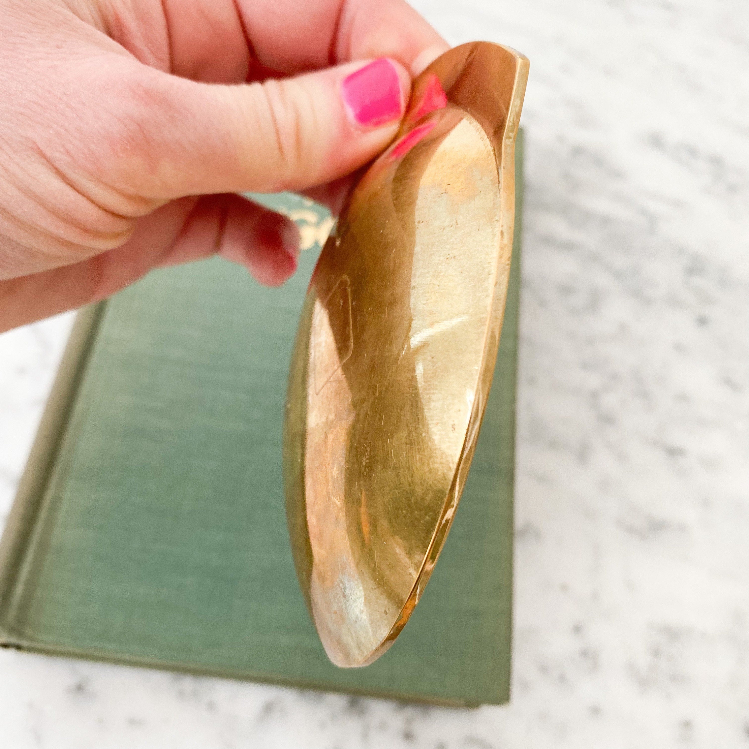 Brass Pocket Change Dish Vintage | Shop THRILLING