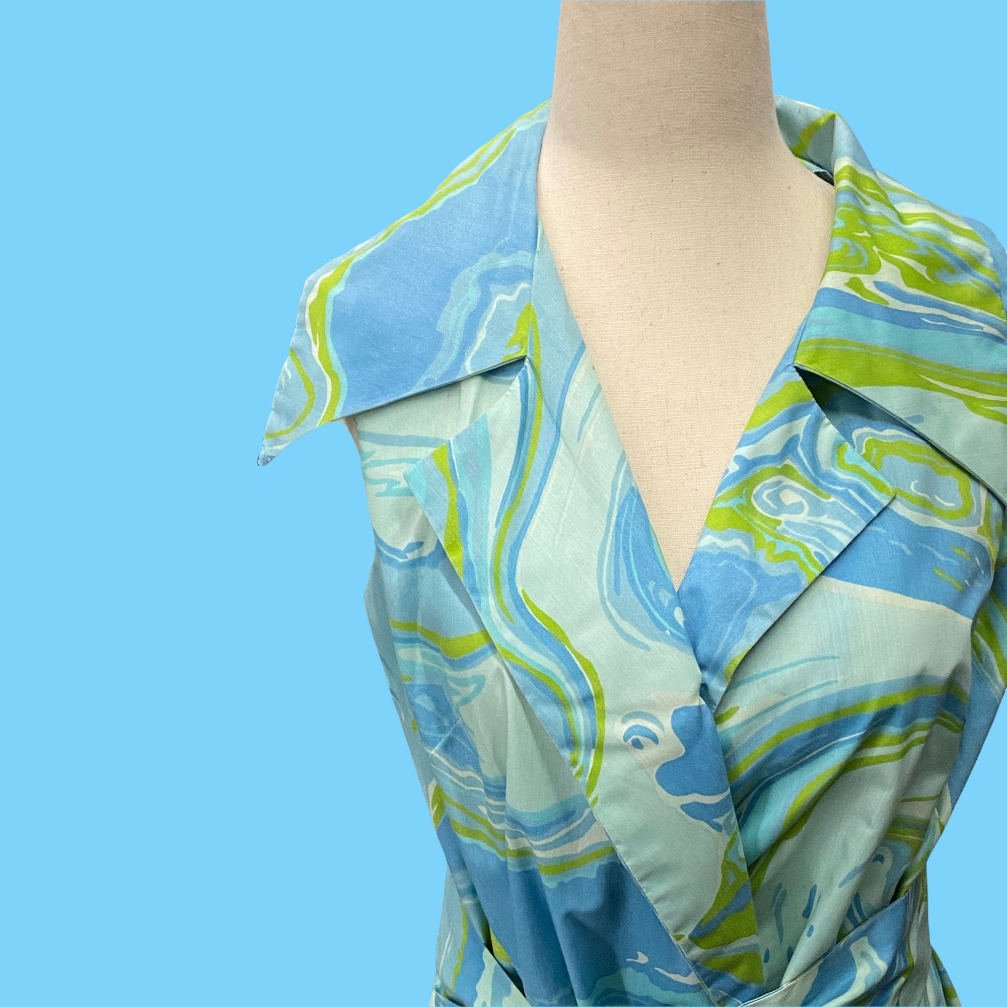 Vintage 70s Mid Century Retro Hoe Dress | Shop THRILLING