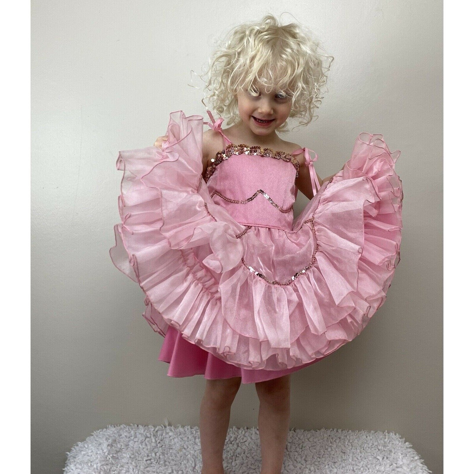 Vintage Girls Pink Pageant Dress by Feisty | Shop THRILLING