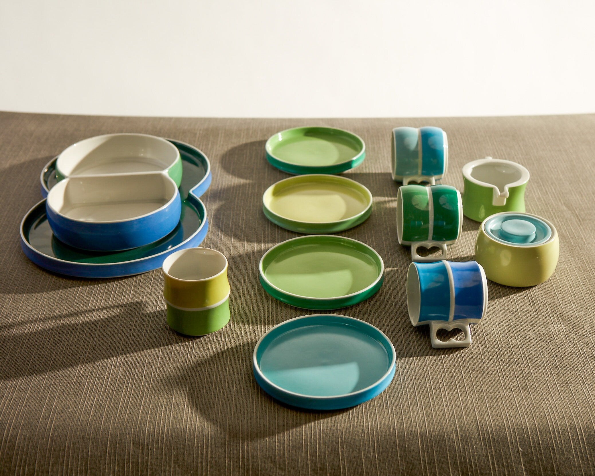 Vintage 70s Chromatics Block Blue and Green by Gerald Gulotta | Shop ...