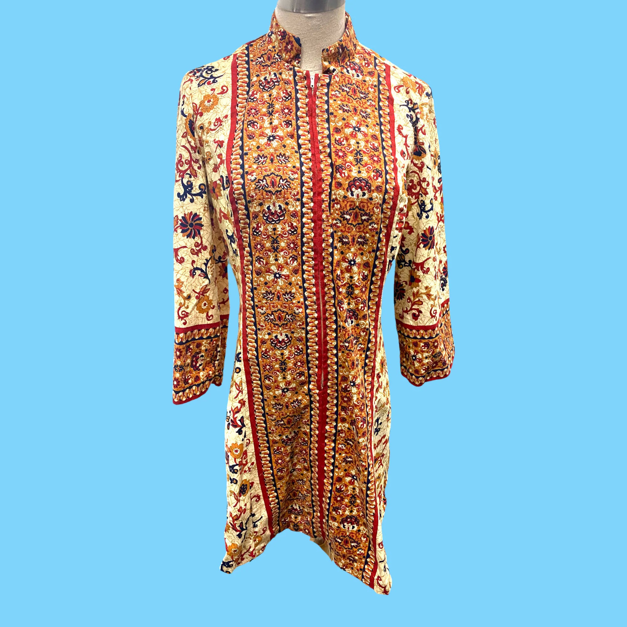 Vintage Chic Style 70s Tunic Dress | Shop THRILLING