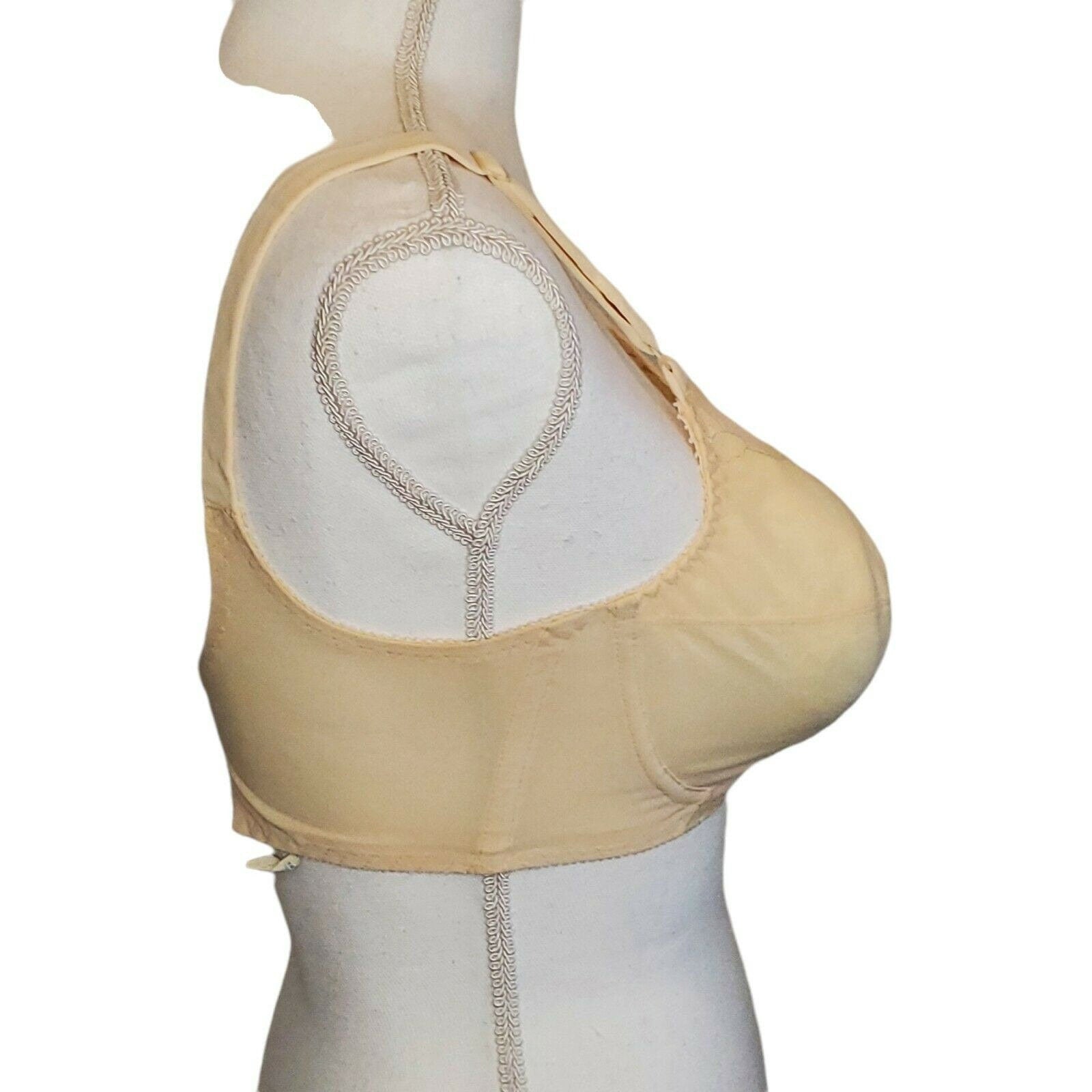 Vintage 60s Bra Beige Original Full Coverage 32d | Shop THRILLING