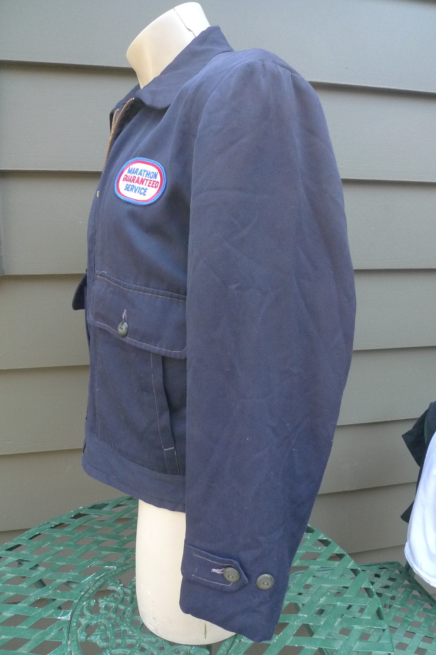 Vintage Mens Incredible 60s Cadillac Rayon Gabardine Mechanics Work ...