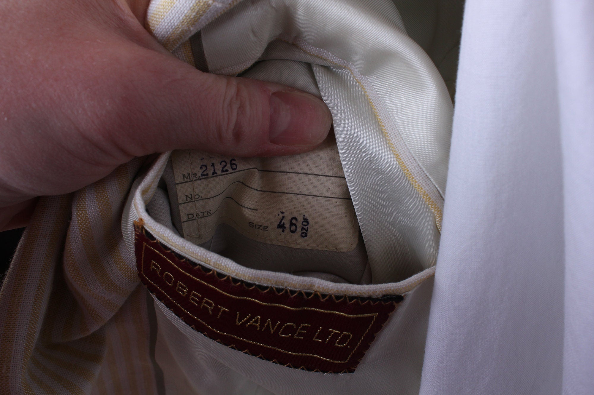 Vintage Preppy Yellow White Striped Linen Men's Summer Blazer Single R ...