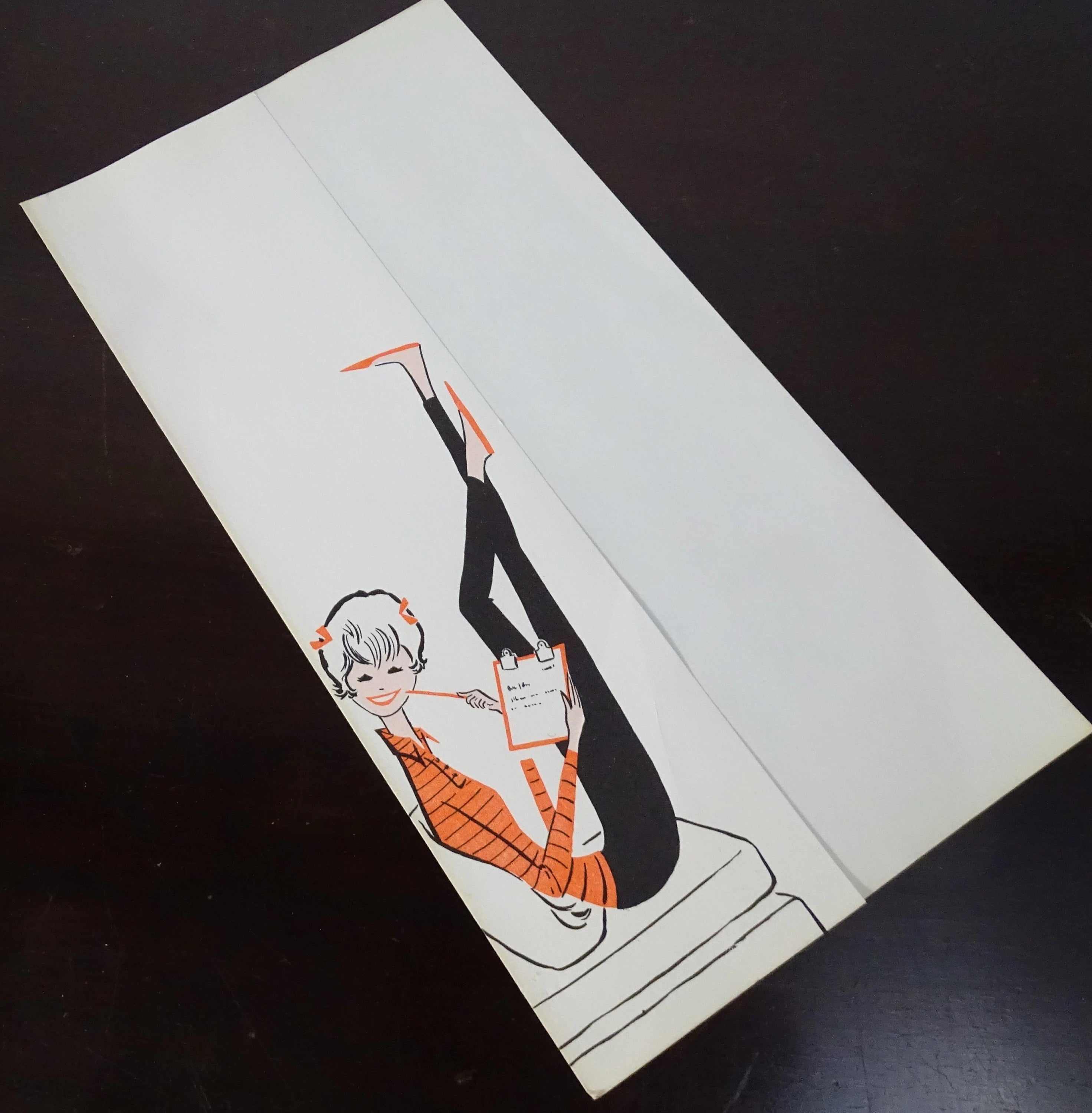 Vintage 60s Retro Writing Stationery Package Note Paper Sheet Pack Set ...