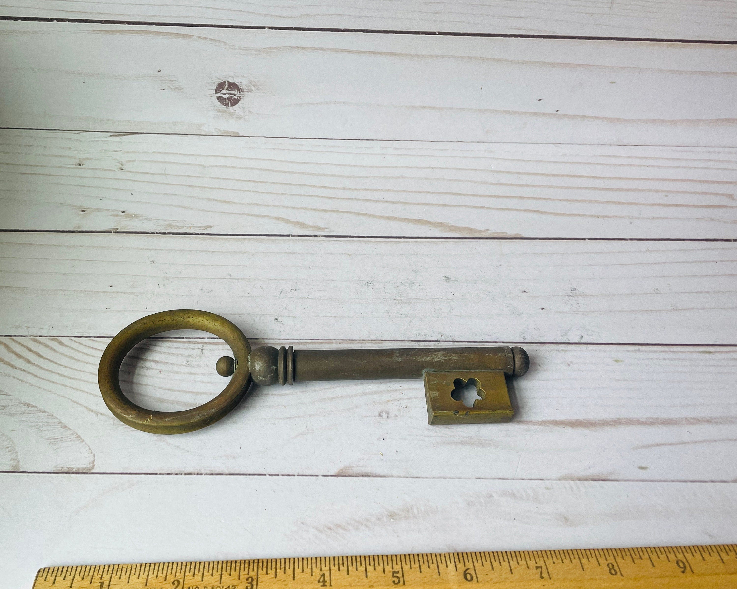 Vintage Solid Brass Key--Large Brass Key | Shop THRILLING