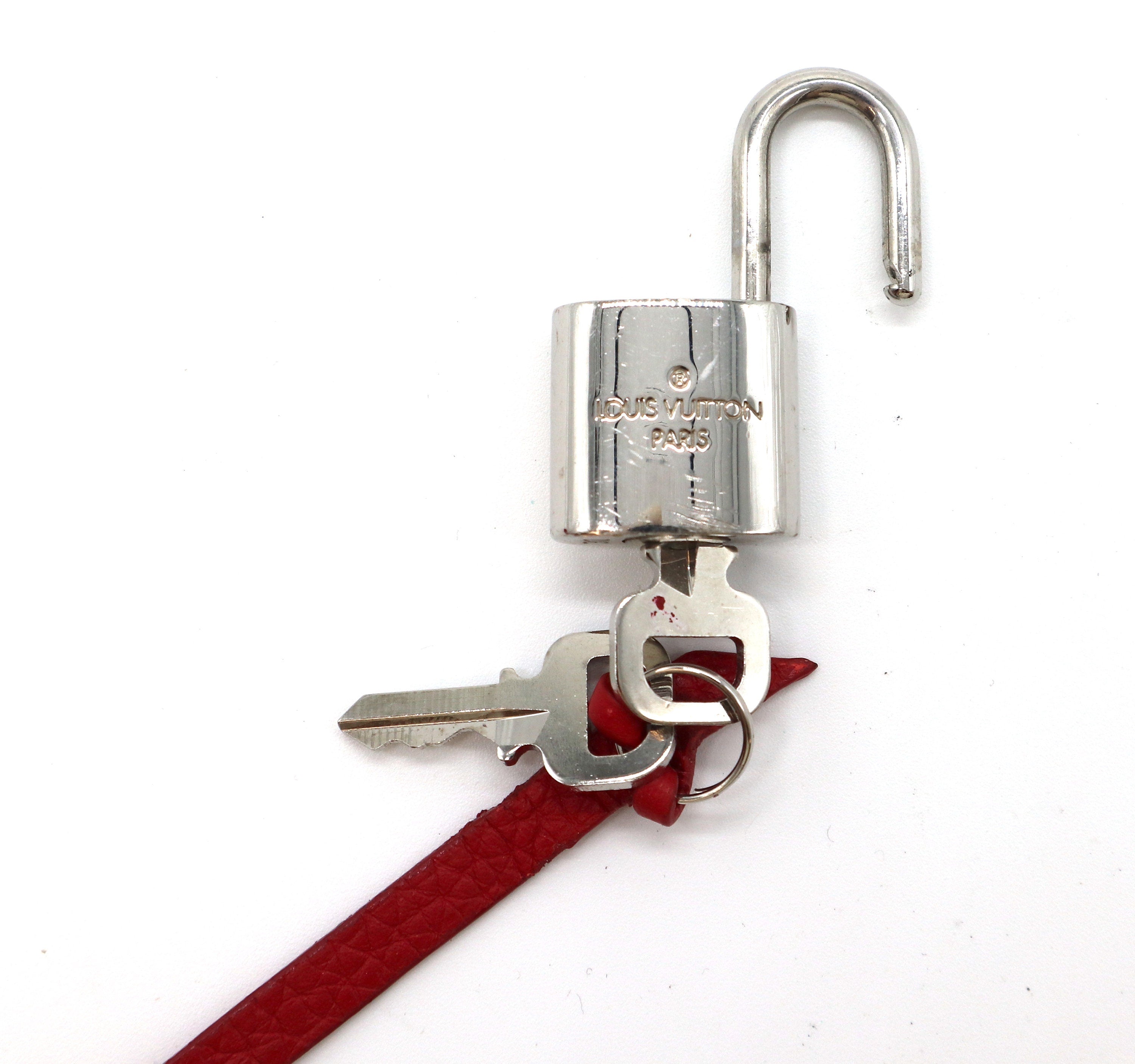 Vintage Louis Vuitton Silver Keepall Speedy Alma Clochette with Lock ...