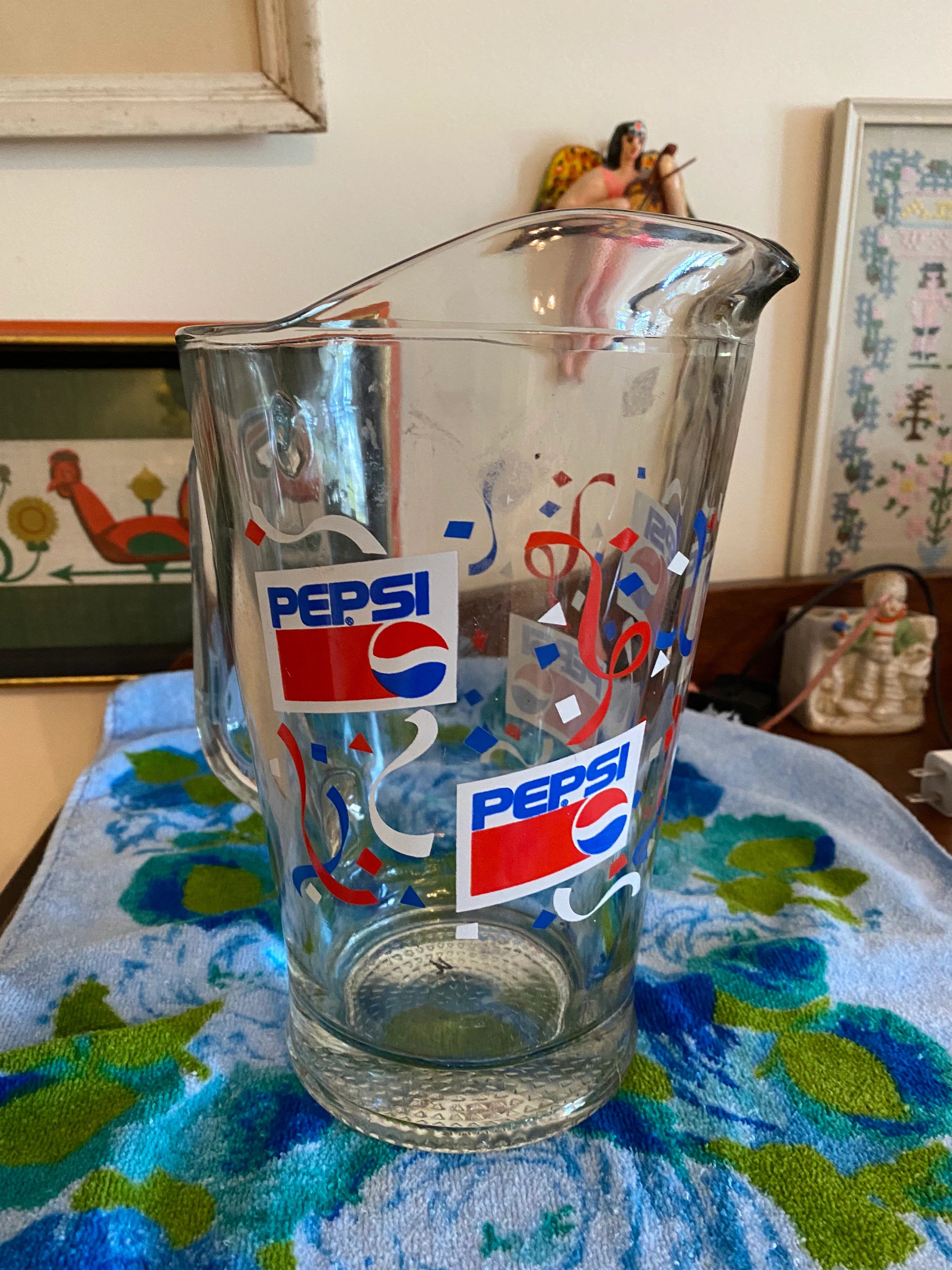 Vintage Pepsi Glass Pitcher | Shop THRILLING