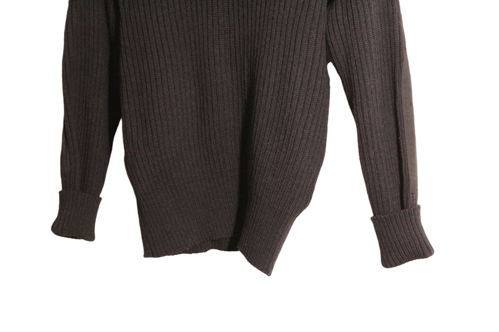 Vintage Commando Sweater Wolly Pully V-Neck Military Style England by ...