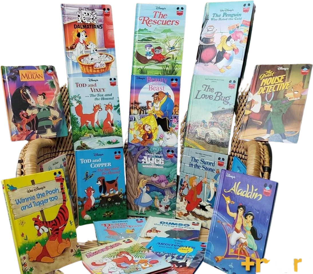 Vintage 80s/90s Disney Books Buy 1 Or All Disney's Wonderful World of ...
