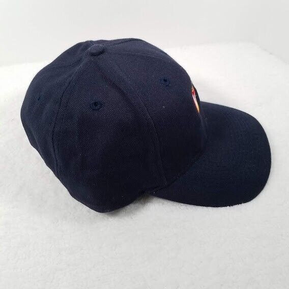Vintage Lays Brand Chips Logo Hat Navy Blue Snapback 90s Snack Merch ...