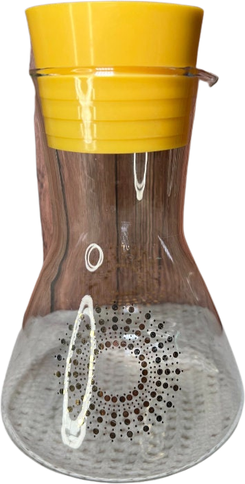 Vintage 70s Pyrex Atomic Sunburst Carafe by Pyrex | Shop THRILLING