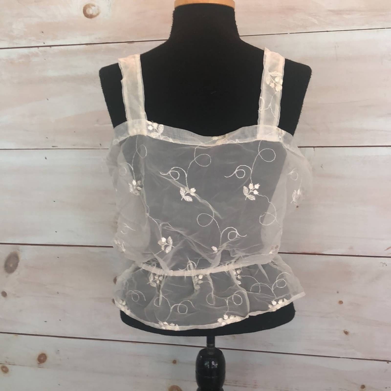 Vintage 40s Sheer Top Womens | Shop THRILLING