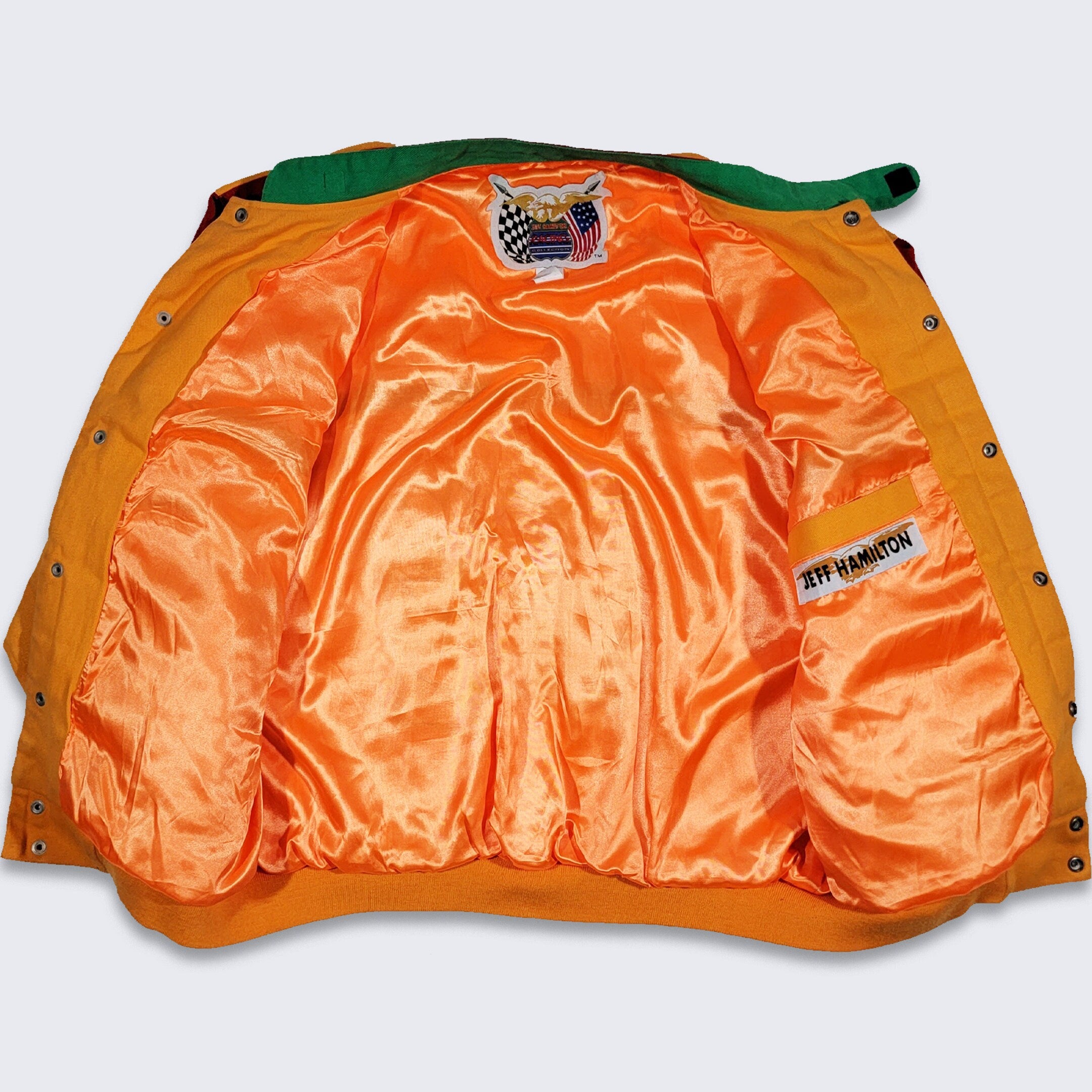 Nascar Vintage Kellogg's Corn Flakes Jeff Hamilton Racing Jacket - Siz ...