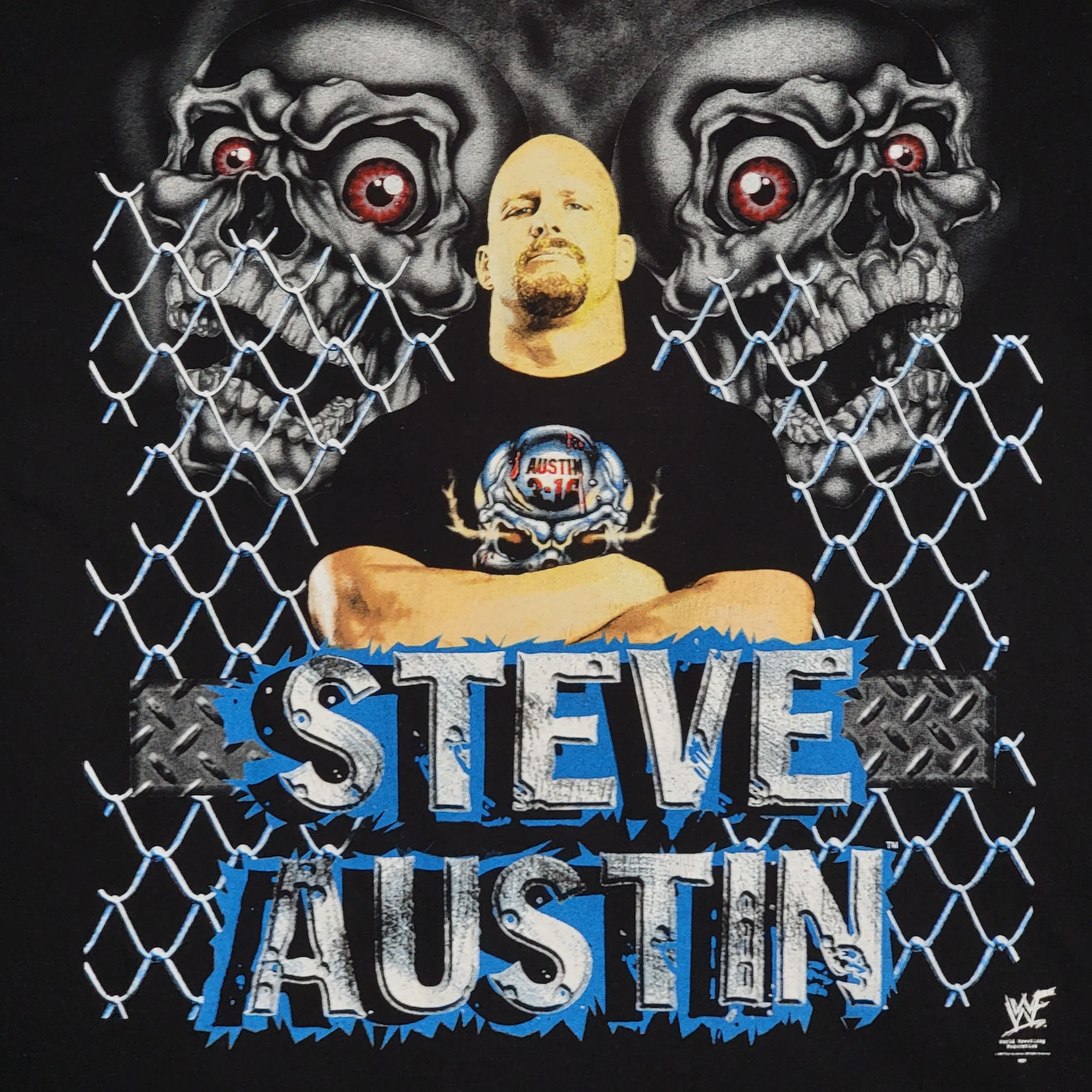 Stone Cold Steve Austin Vintage 90s Wwf Wrestling T-Shirt - Fits L ...