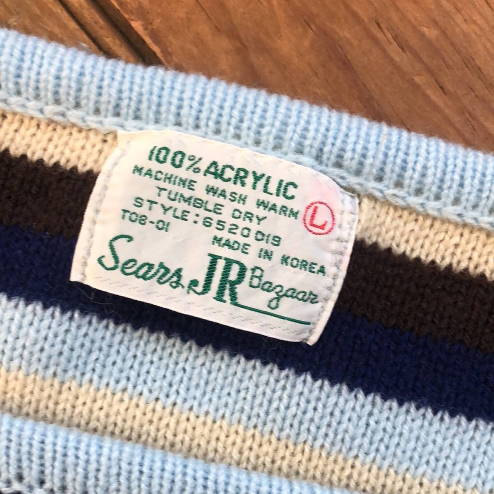 Vintage Sears Jr Bazaar Sweater 70s by Sears | Shop THRILLING