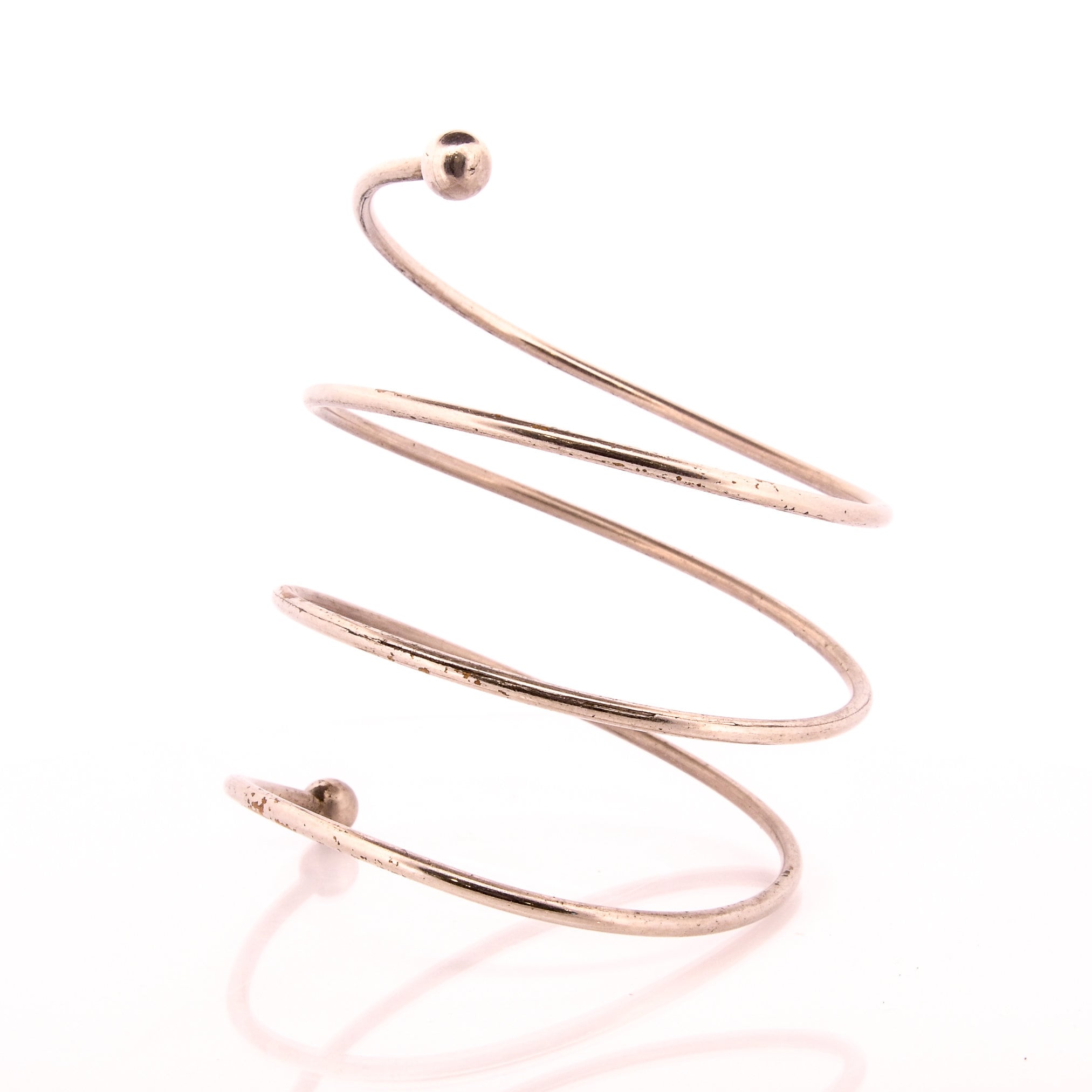 Vintage Silver Spiral Arm Cuff Gauntlet | Shop THRILLING