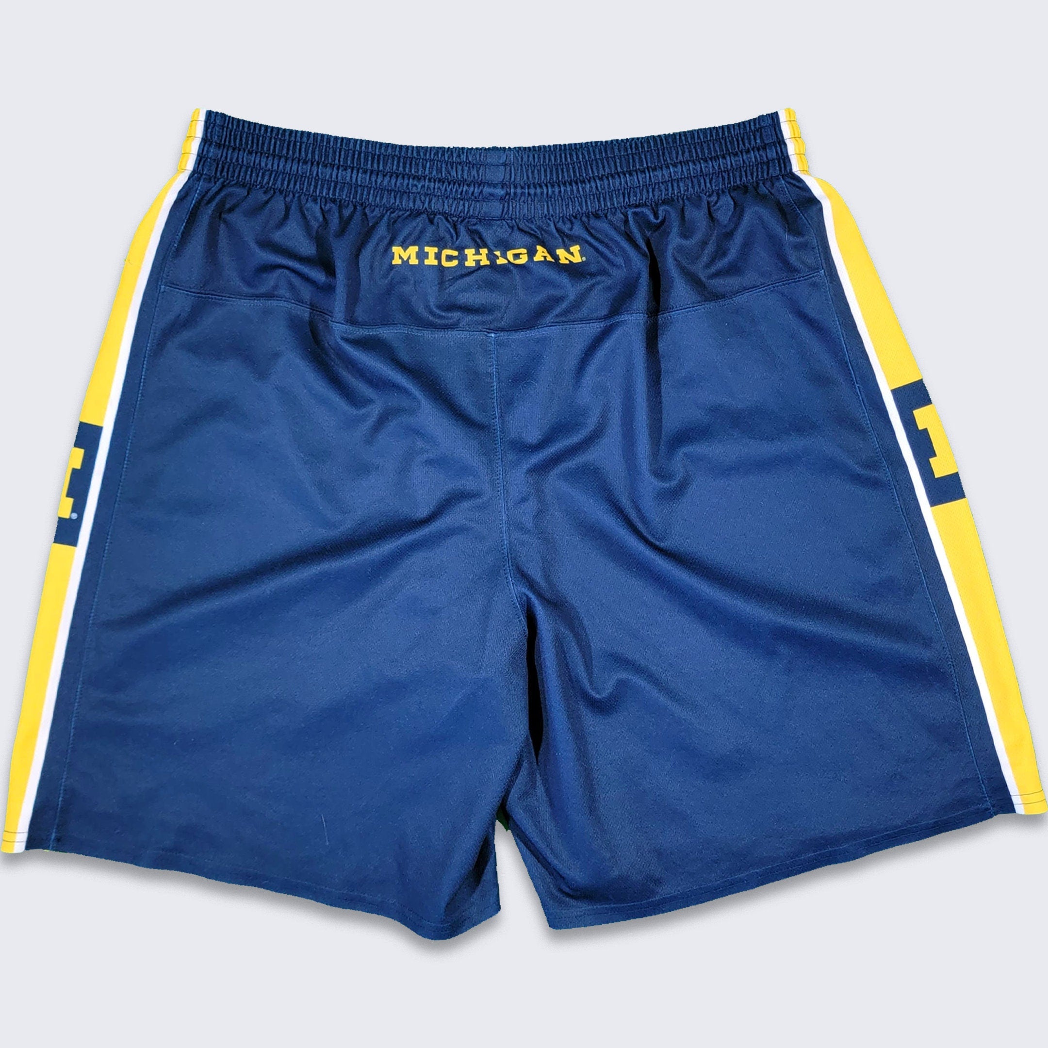 Michigan Wolverines Vintage Nike Basketball Shorts Fab 5 Era Navy Blue ...