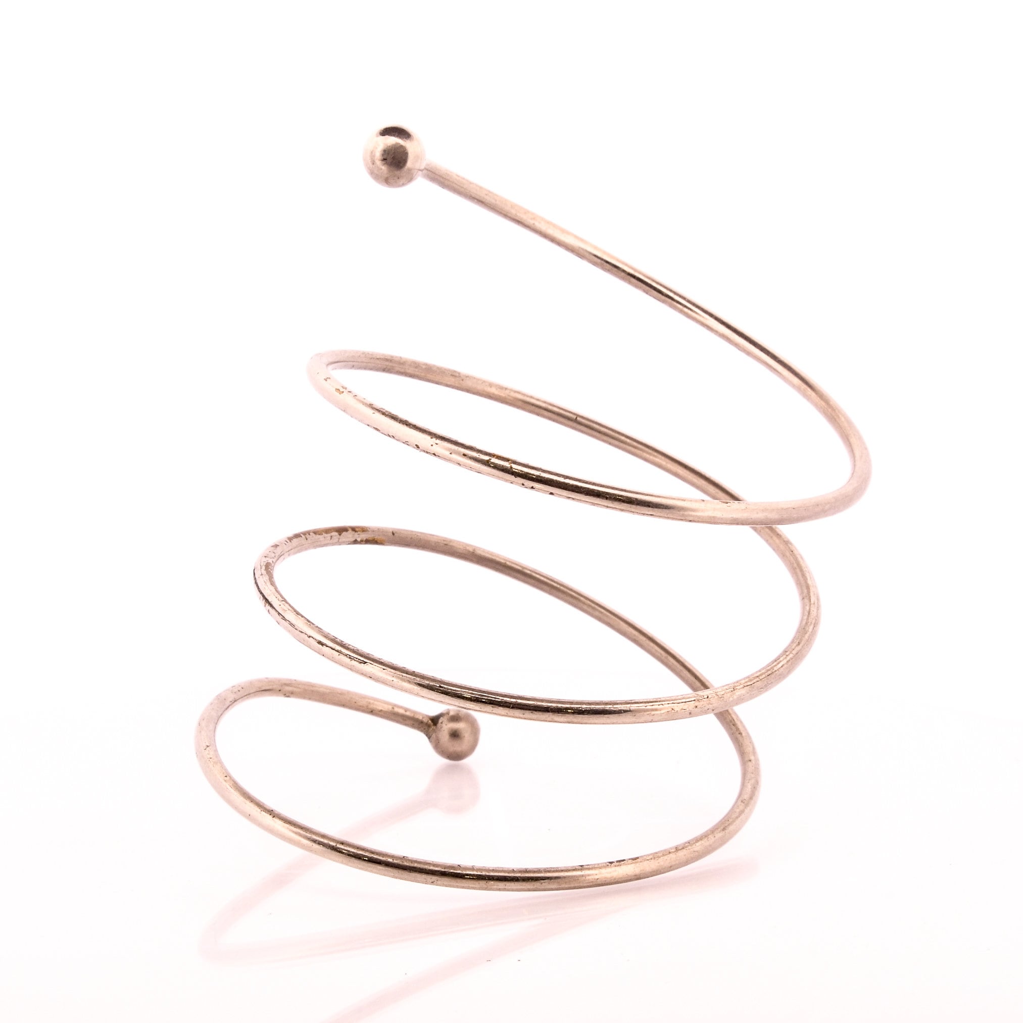 Vintage Silver Spiral Arm Cuff Gauntlet | Shop THRILLING