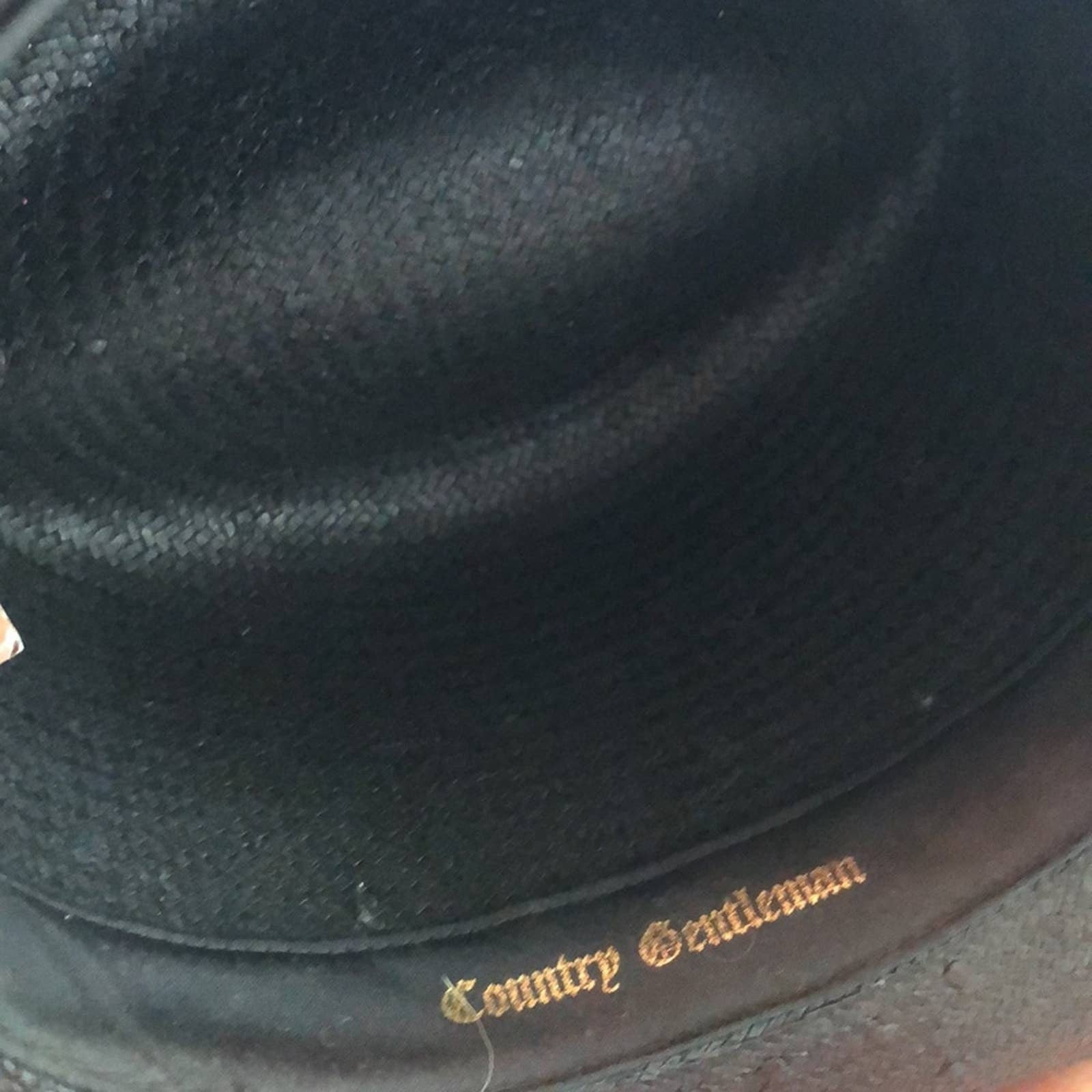 Vintage Country Gentleman Black Straw Hat by Country Gentleman | Shop ...