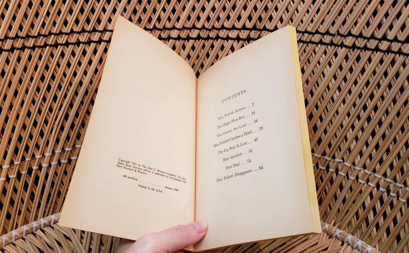 Vintage 1965 The Peculiar Miss Pickett by Nancy R Julian | Shop THRILLING