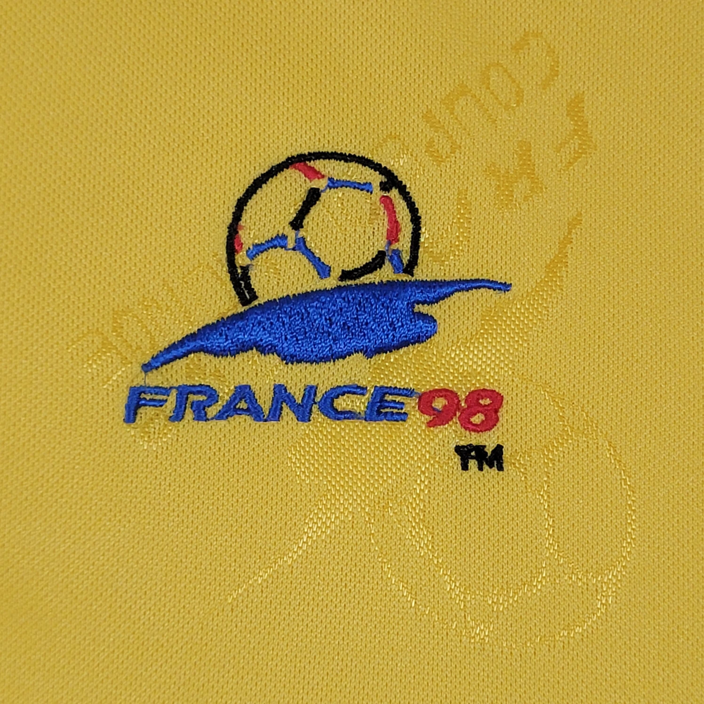 Jamaica Vintage 90s World Cup Soccer Jersey France 98 Games Reggae Boy ...
