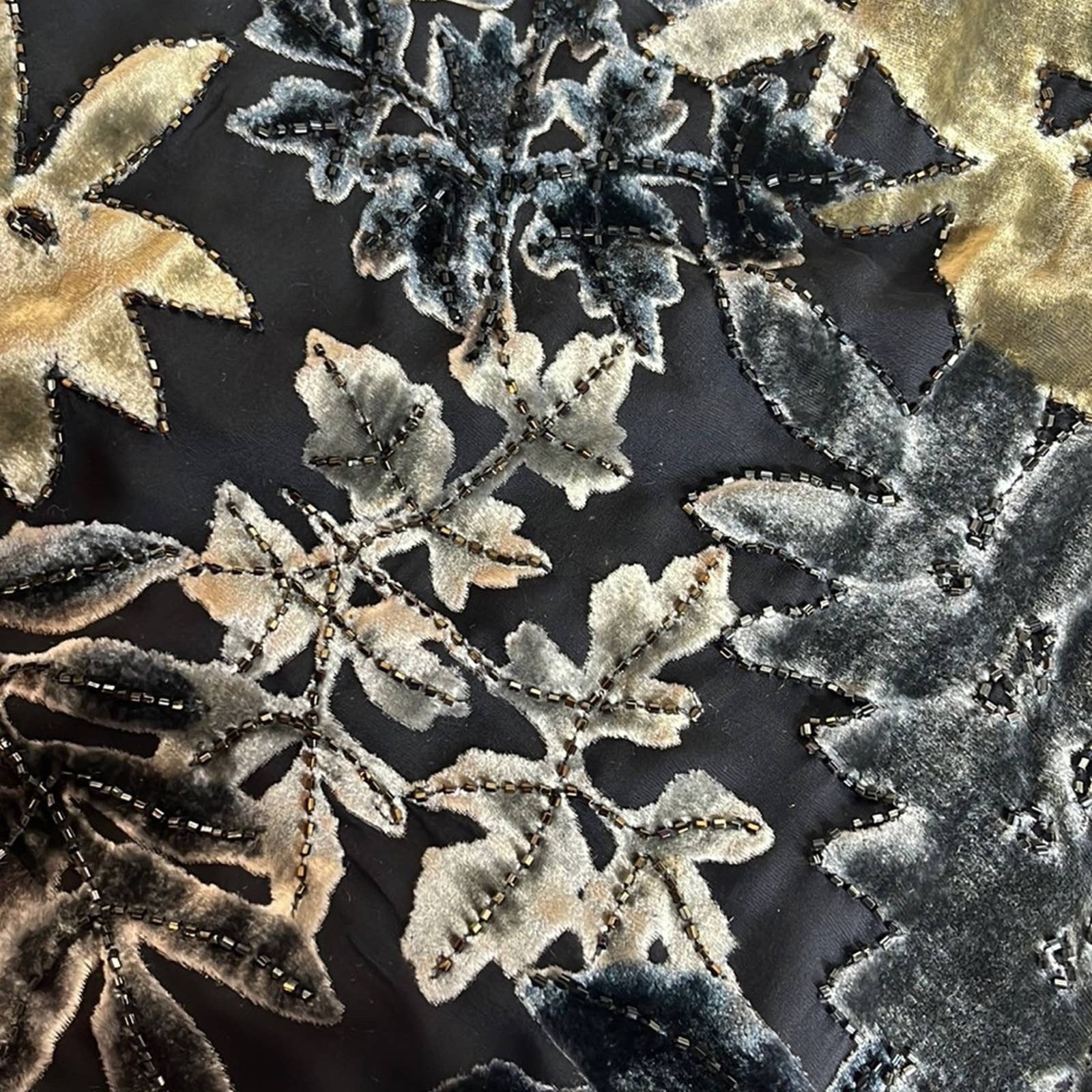 Vintage 90s Velvet Burnout Formal Dress | Shop THRILLING