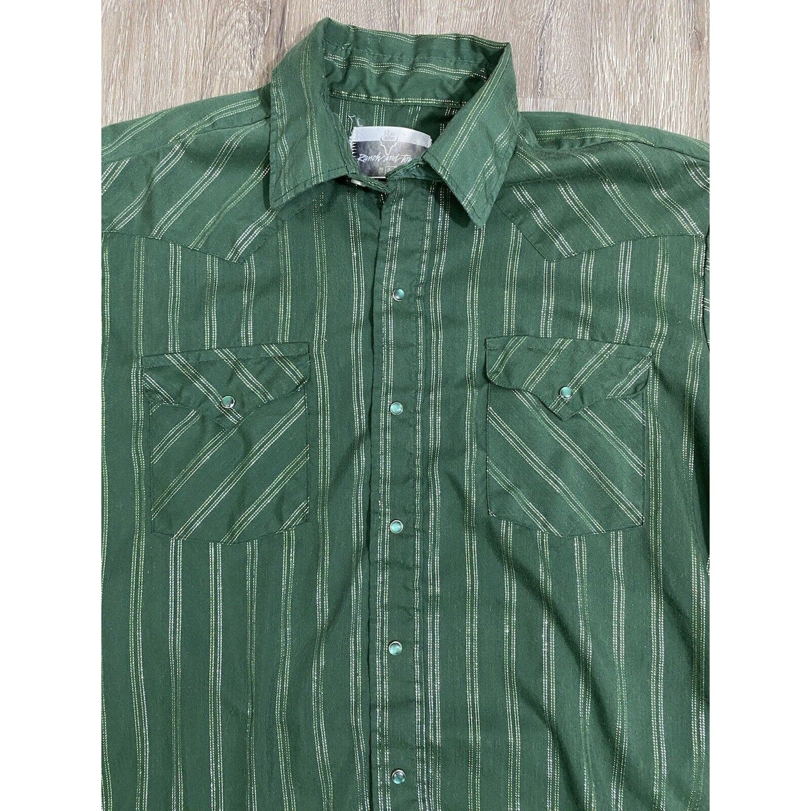 90s Vintage Panhandle Slim Pearl Snaps Shirt Ranch and Town Western Ro ...