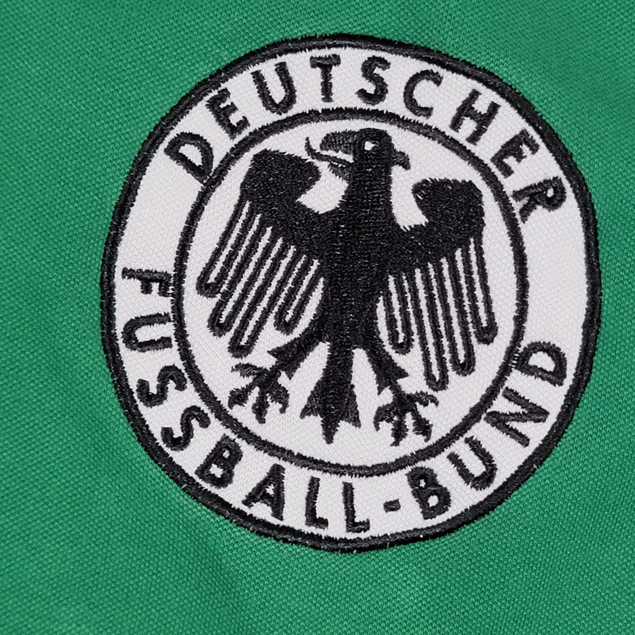 Vintage Germany Retro Adidas Green Soccer Jersey 1980 World Cup Remake ...