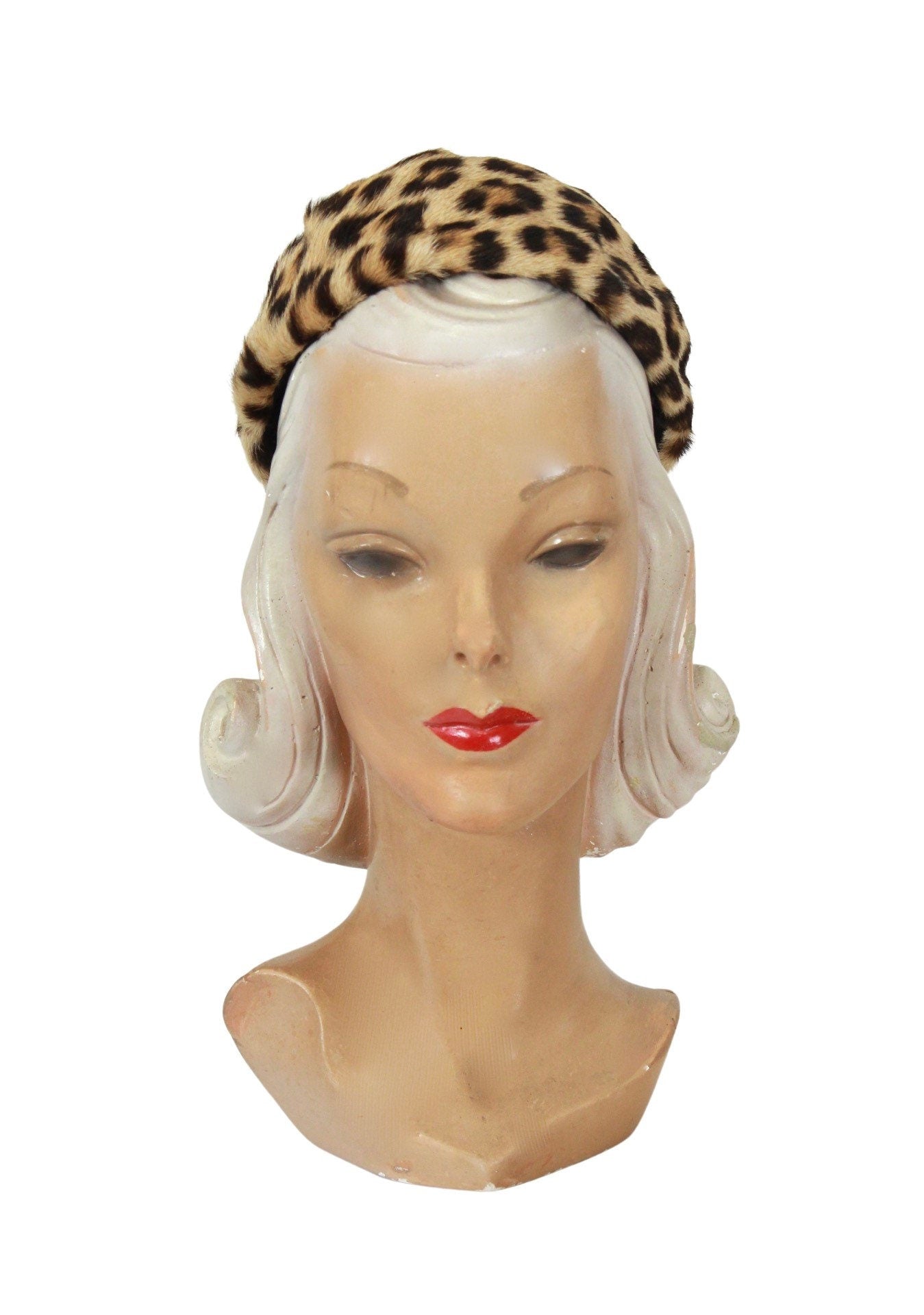 Vintage 40s Leopard Print Pillbox Hat | Shop THRILLING