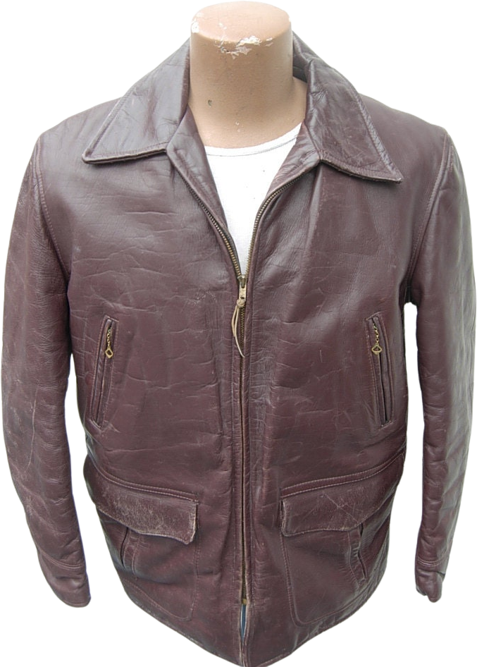 Vintage Mint 40s Heavy Horsehide Front Quarter Jacket | Shop THRILLING