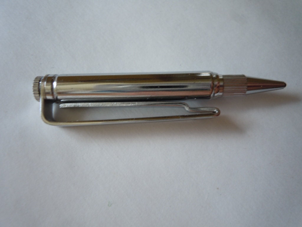 Vintage 50s Expanding Pen Tie Bar by Select | Shop THRILLING