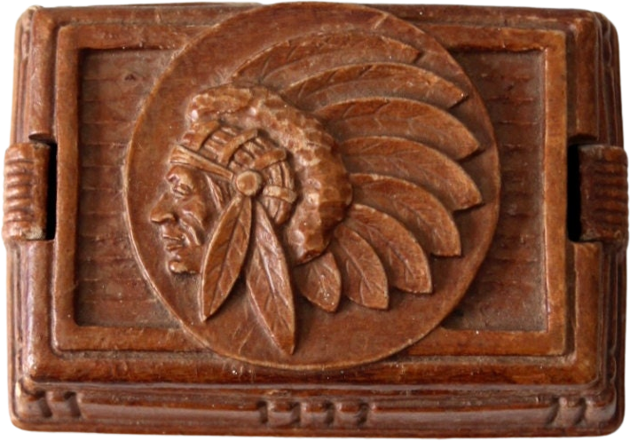 Vintage Syroco Style Valet Box Composite Wood Cigarette Box | Shop ...