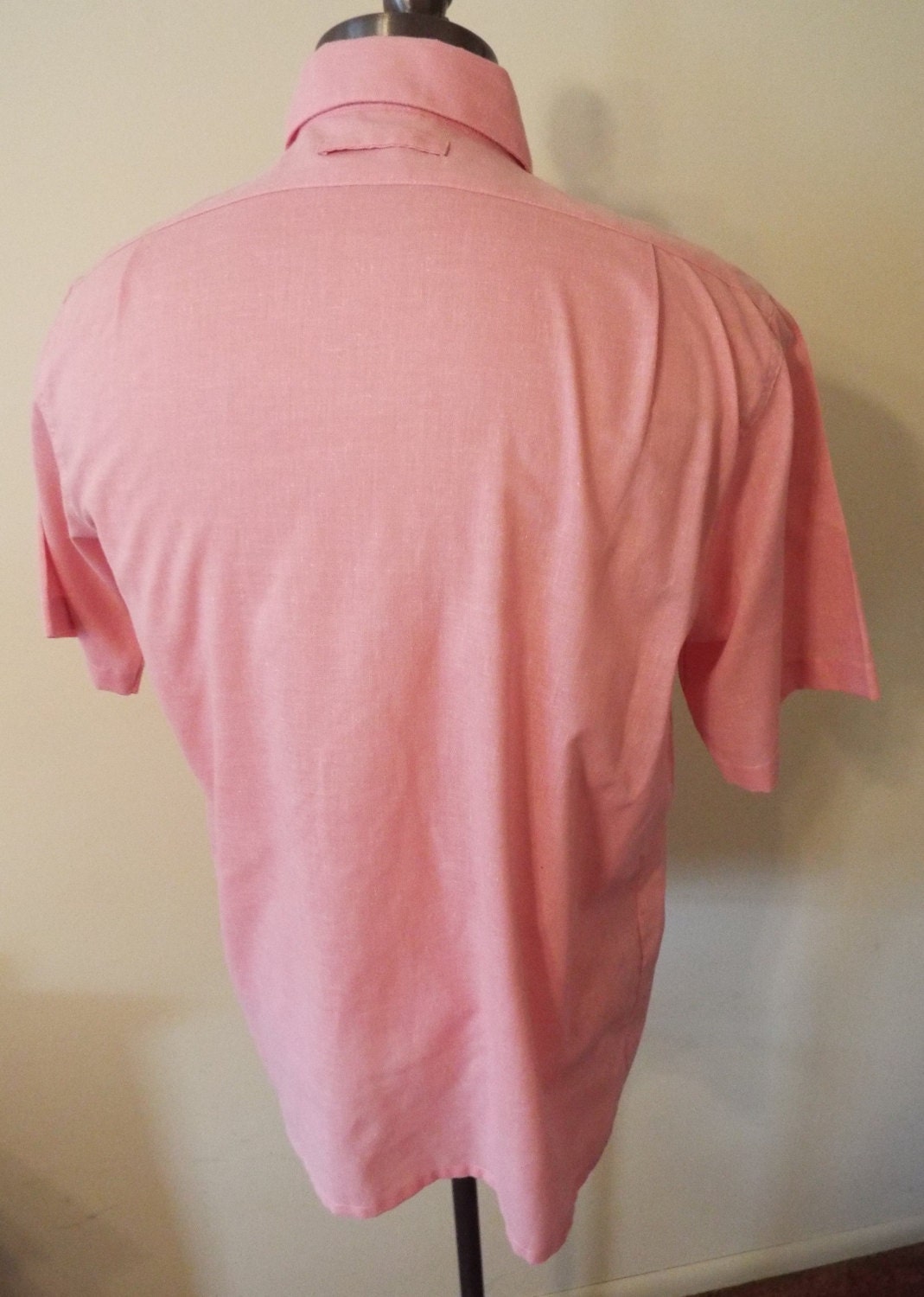 Vintage Short Sleeve Pink Button Down Shirt by Lee | Shop THRILLING