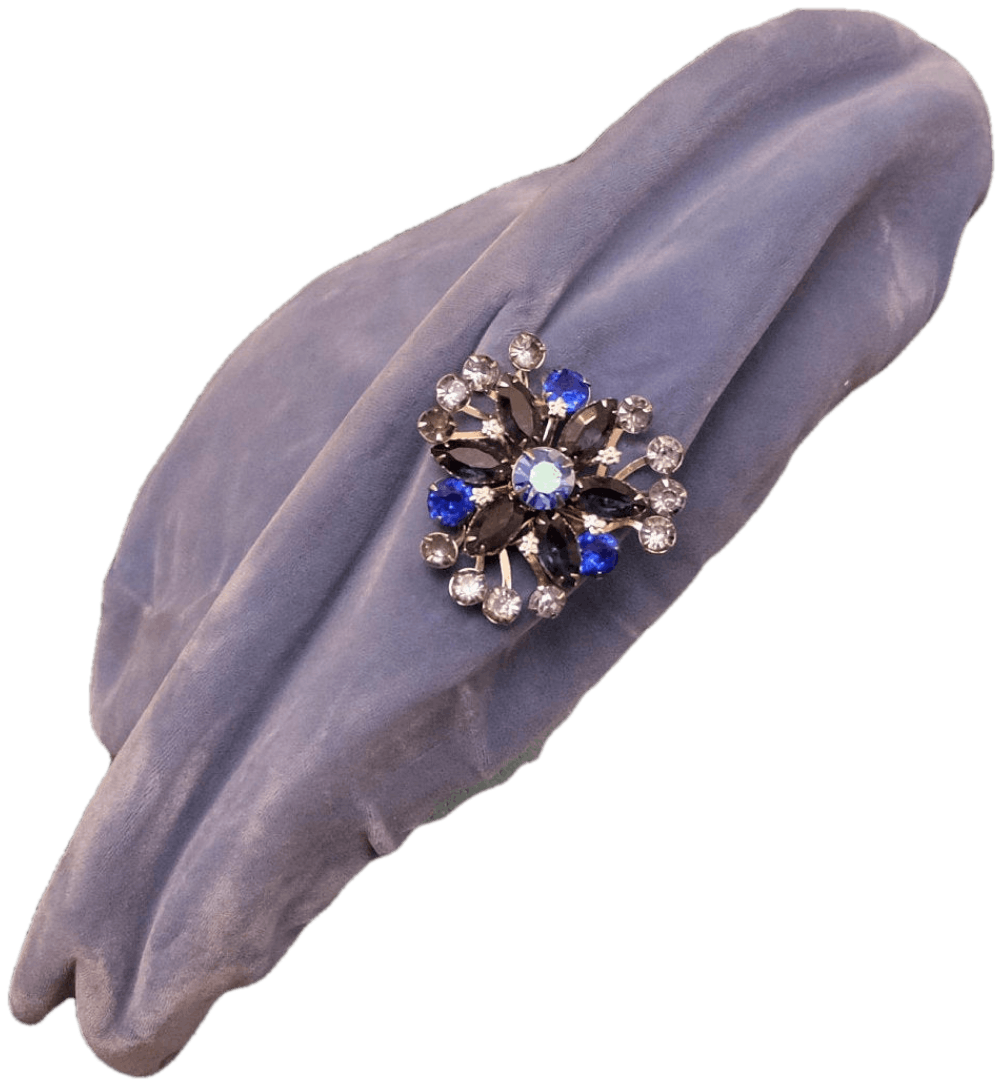 Vintage Two Tone Velvet Flop Hat | Shop THRILLING