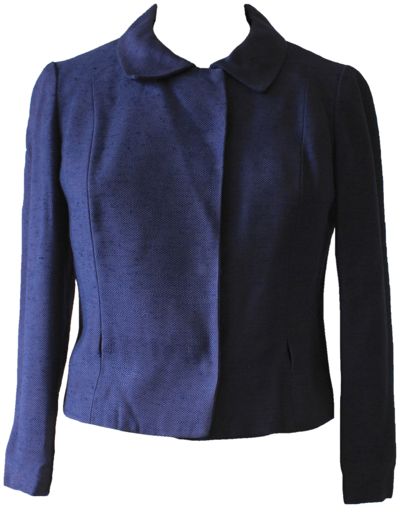 Vintage 60's Navy Boxy Cropped Blazer | Shop THRILLING