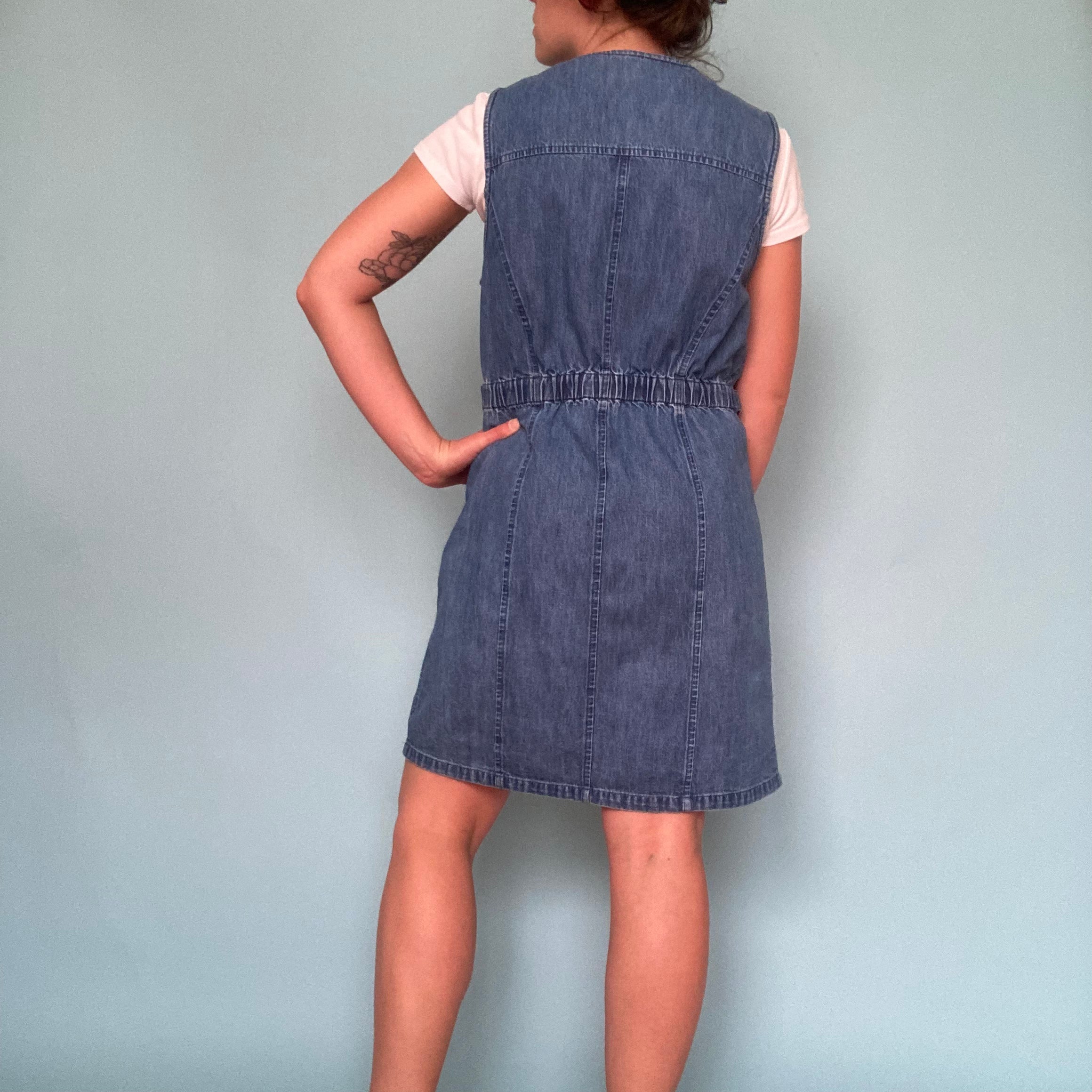 Vintage 90s Denim Jumper | Shop THRILLING